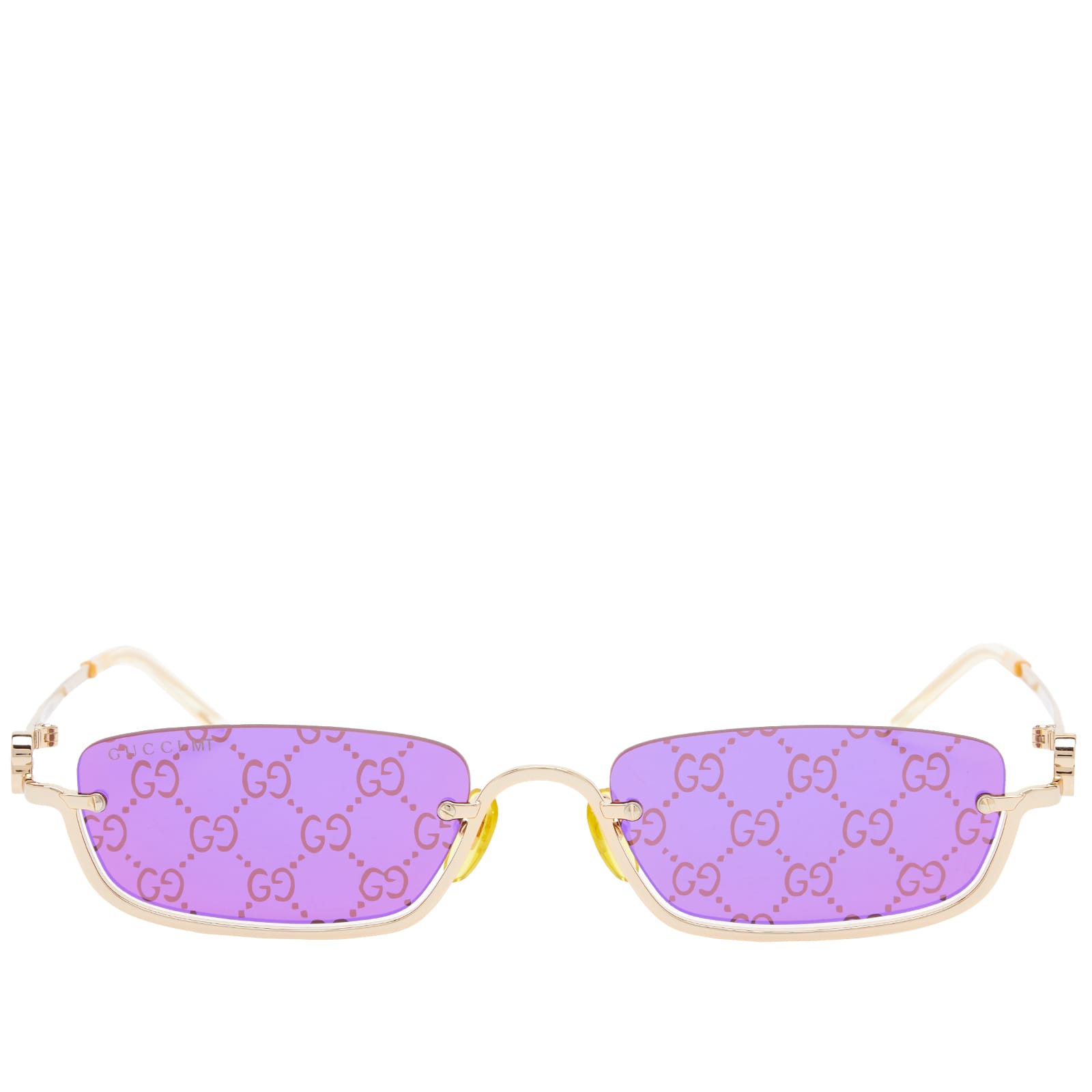 Gucci Eyewear GG1278S Sunglasses Gold & Violet | END. (GB)