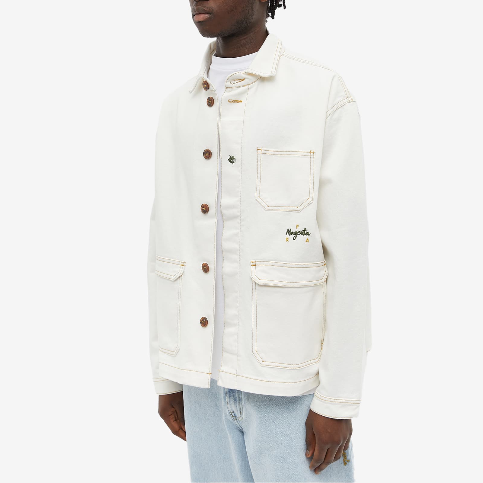 Magenta Atelier Jacket White Denim | END. (GB)