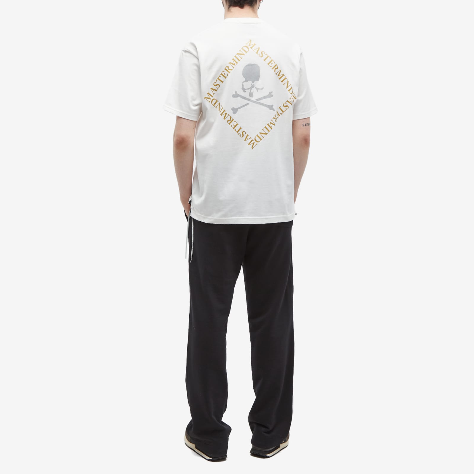 MASTERMIND WORLD Square Logo T-Shirt White | END. (Global)