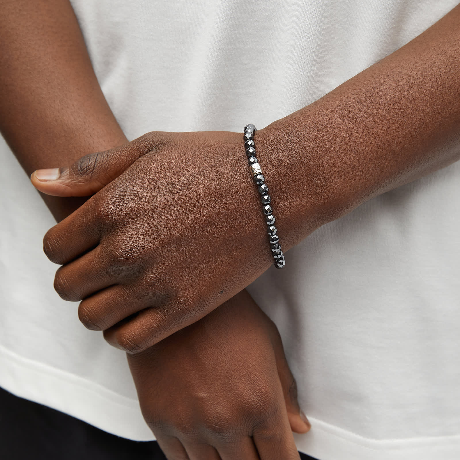 MASTERMIND WORLD Hematite Bracelet Hematite | END.