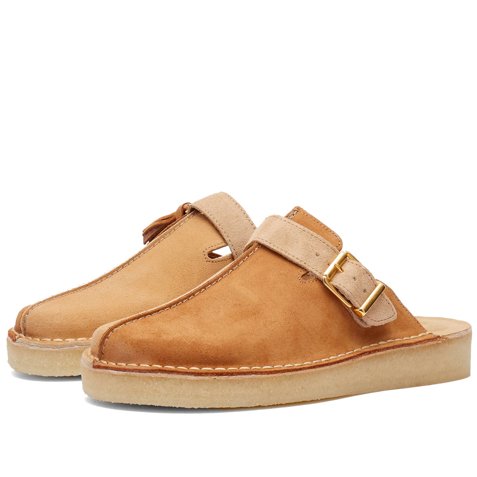 Clarks Originals Trek Mule Light Tan Combi | END. (HK)