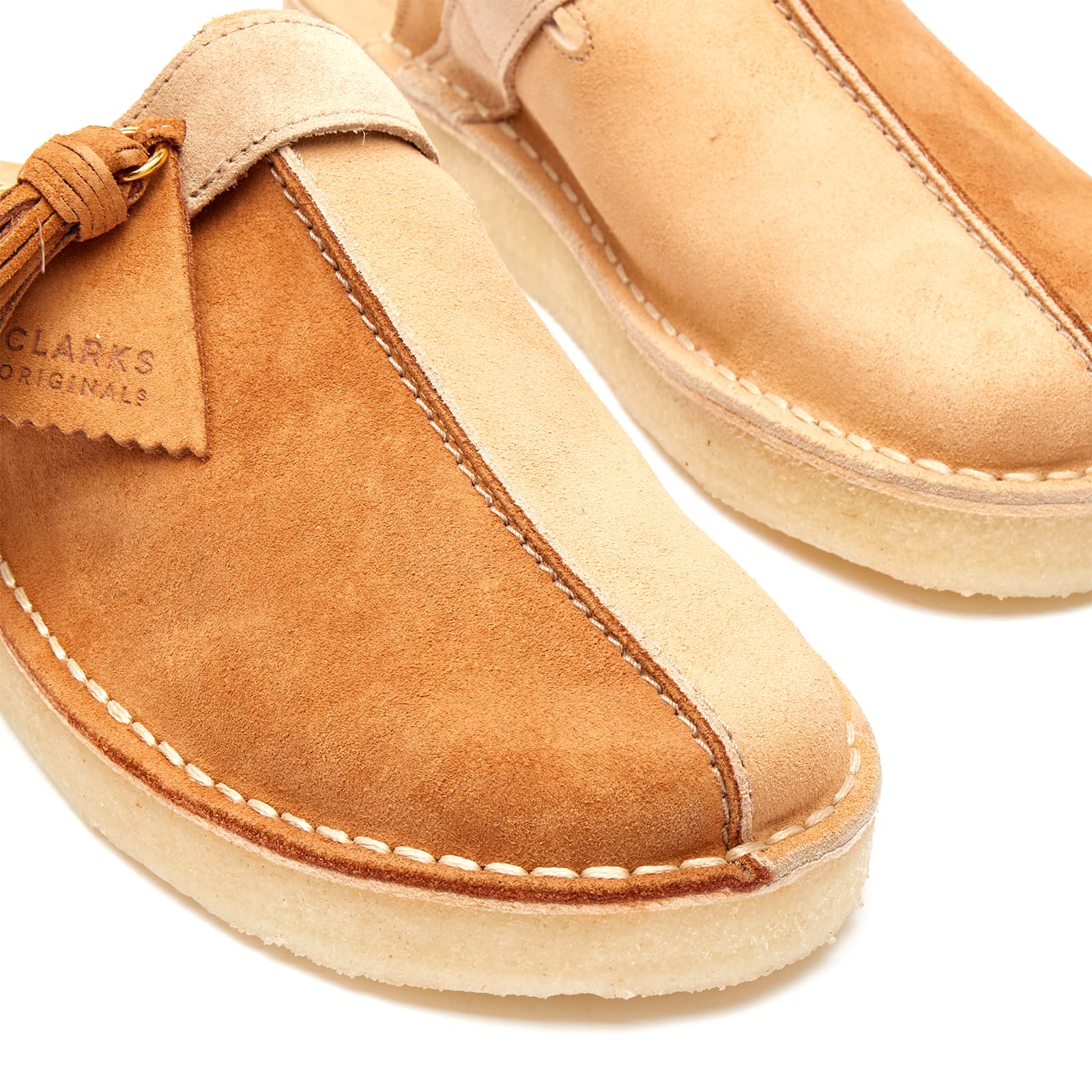 Clarks Originals Trek Mule Light Tan Combi | END. (HK)