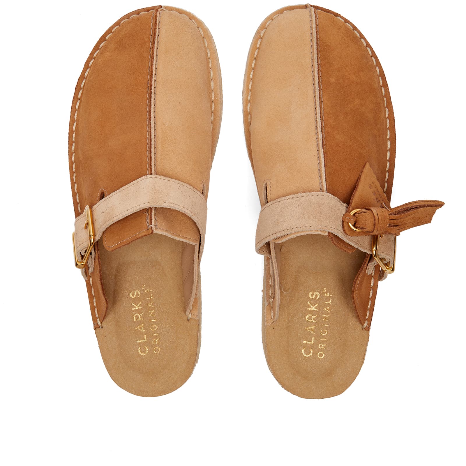 Clarks Originals Trek Mule Light Tan Combi | END. (GB)