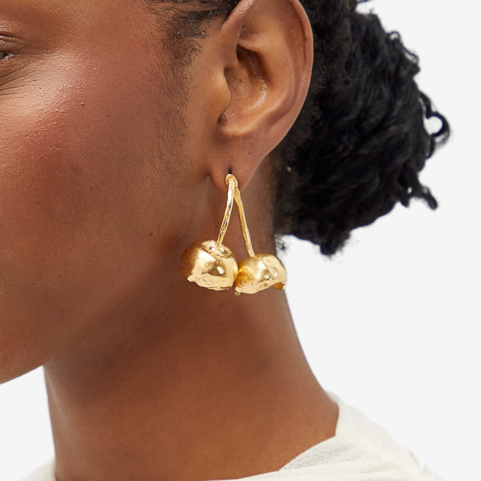 Simuero Cerezas Earrings Gold | END. (US)