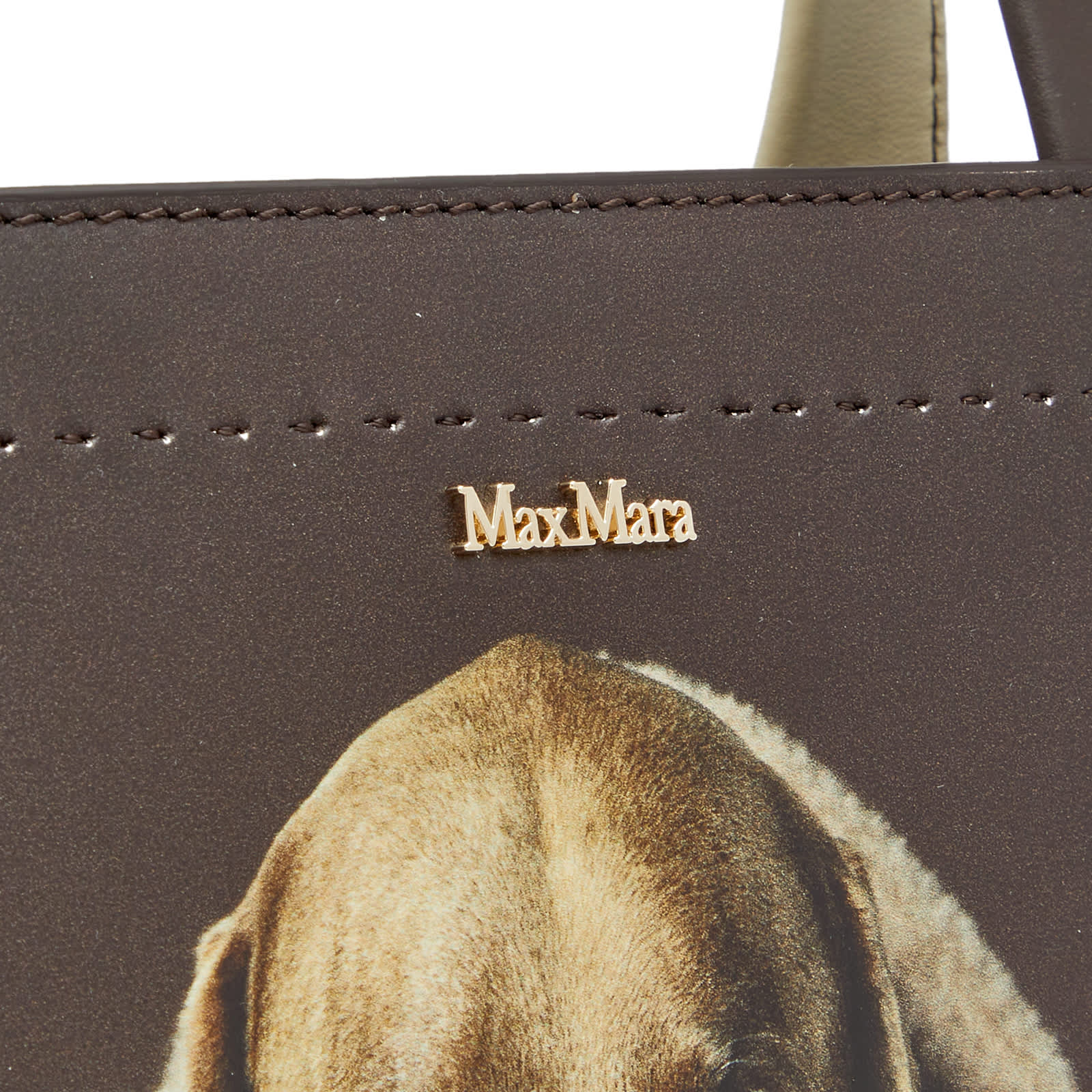 Max Mara Teddy Dog Tote Bag Dark Brown | END. (US)
