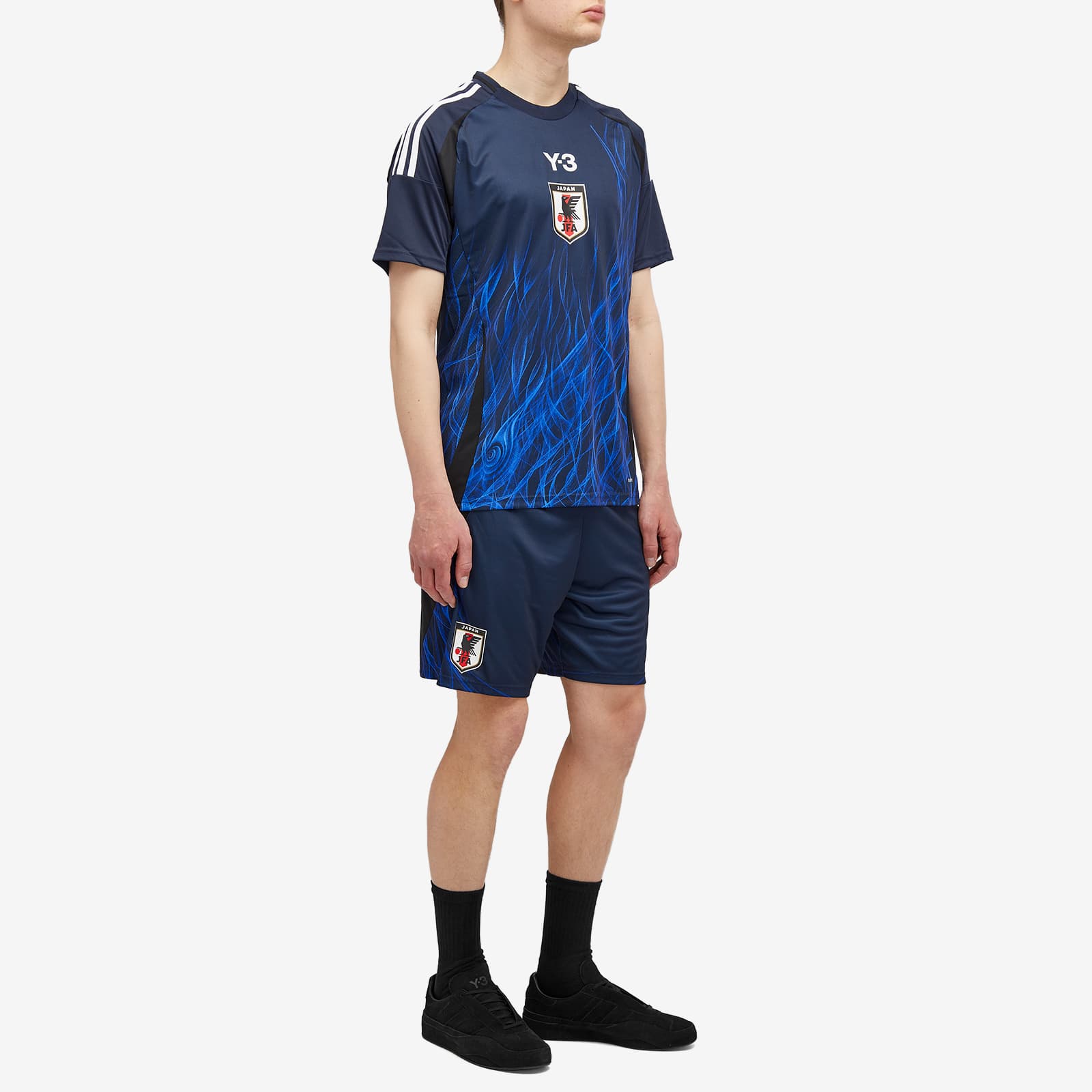 Y-3 x JFA 2024 Home Football Shorts Legend Ink | END. (US)