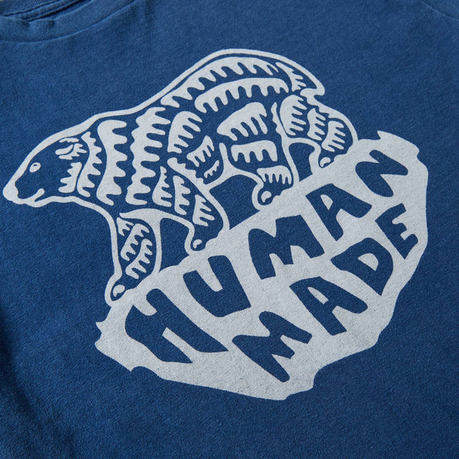 Human Made Indigo Tee White | END. (GB)