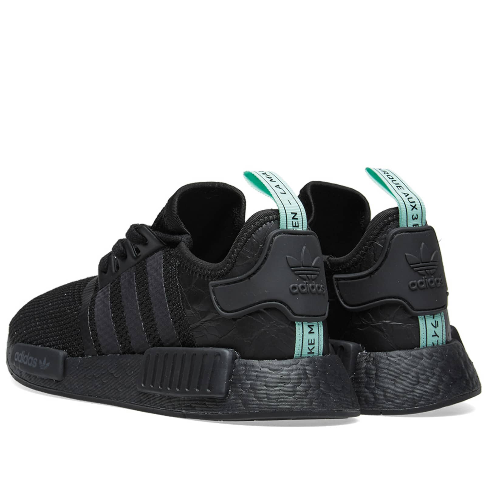 Adidas NMD_R1 W Core Black & Clear Mint | END. (US)