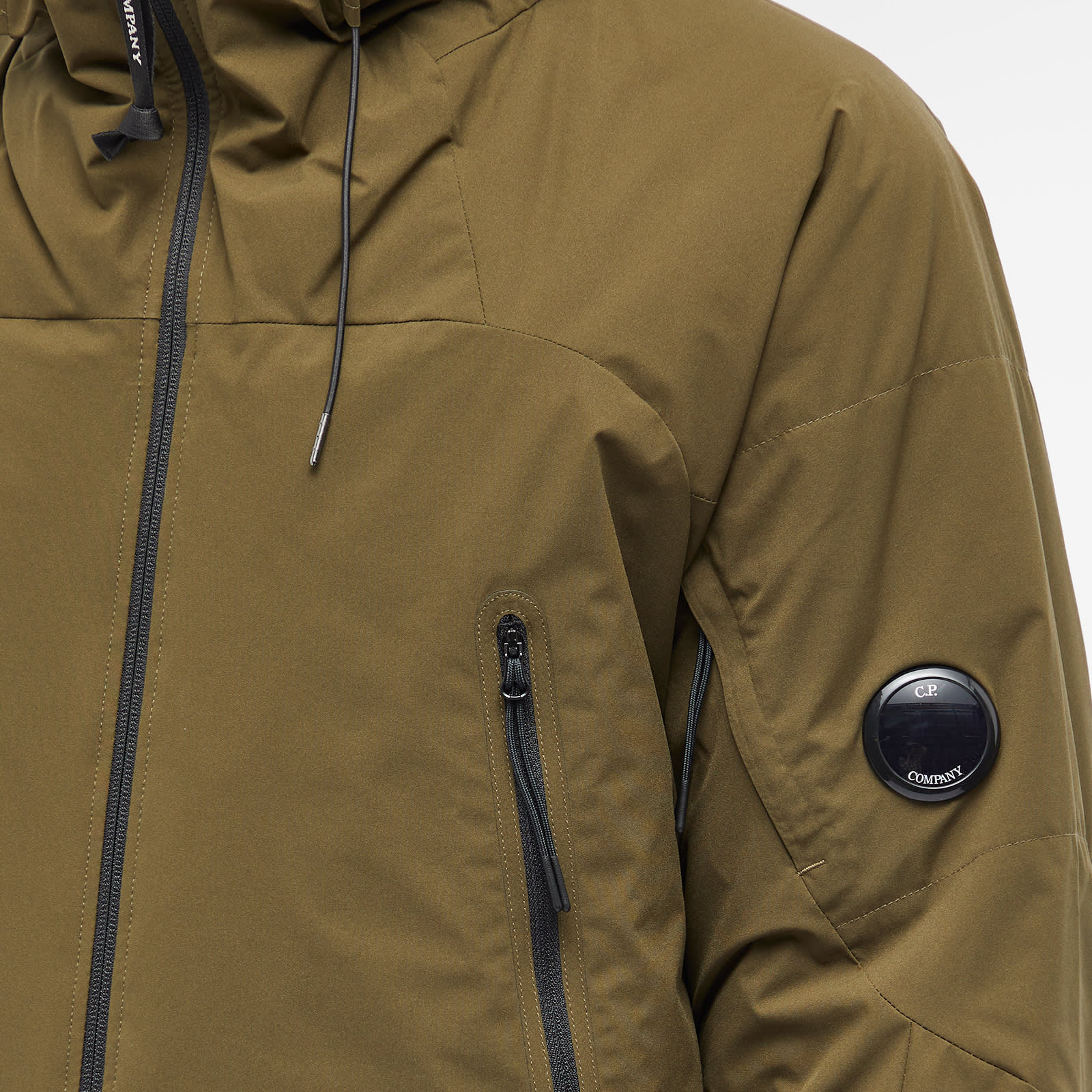 C.P. Company Pro-Tek Hooded Jacket Ivy Green | END. (GB)