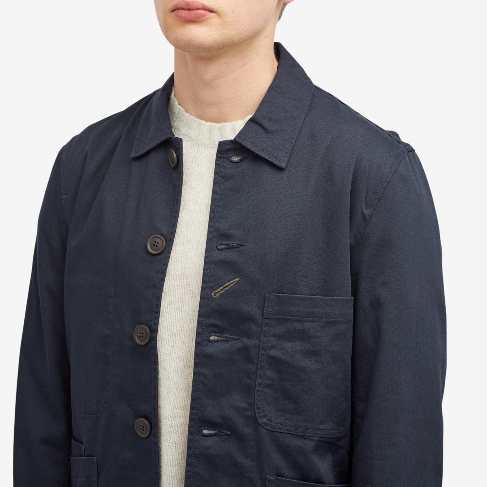 Universal Works Bakers Jacket Navy | END. (US)