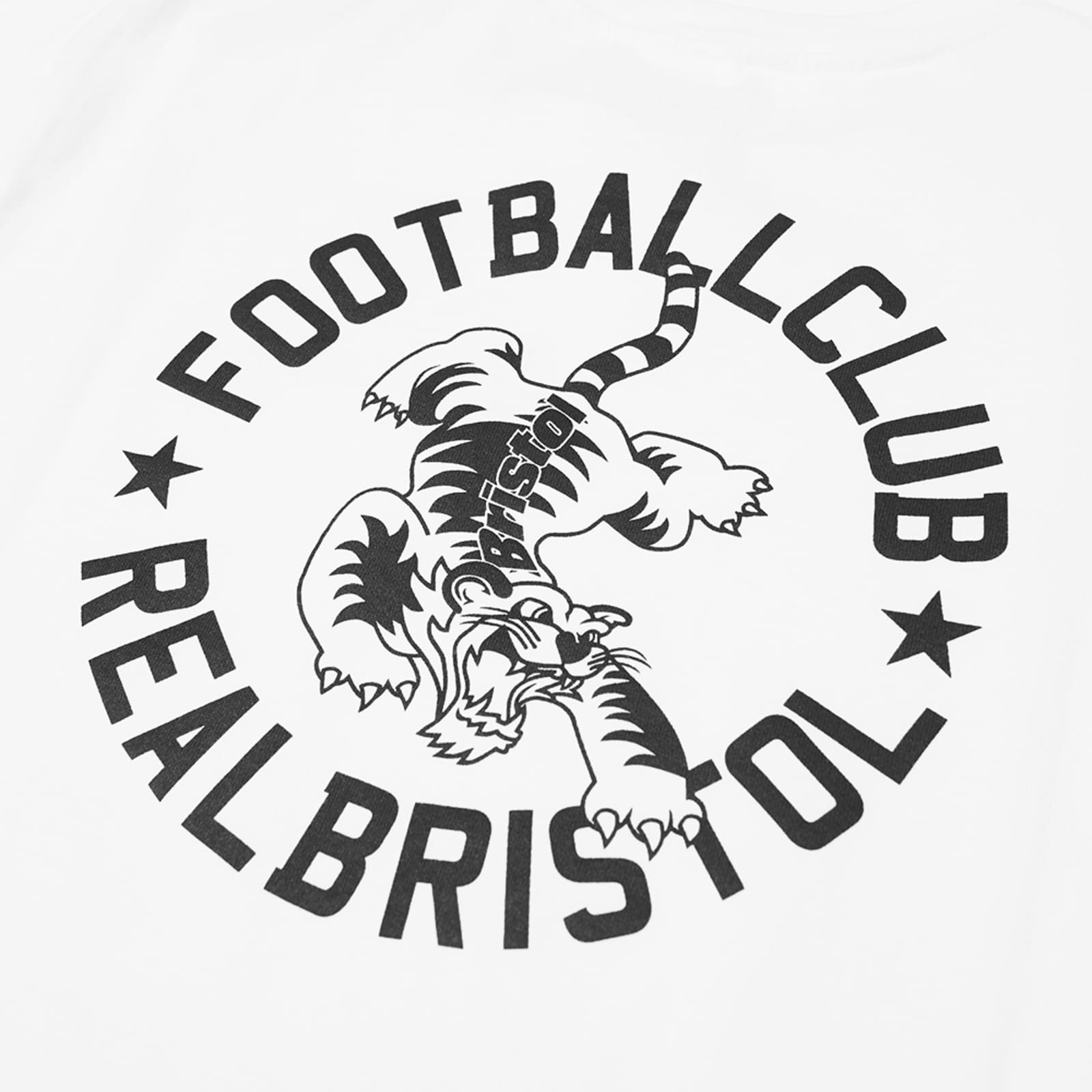 F.C. Real Bristol Bristol Tiger T-Shirt White | END. (GB)