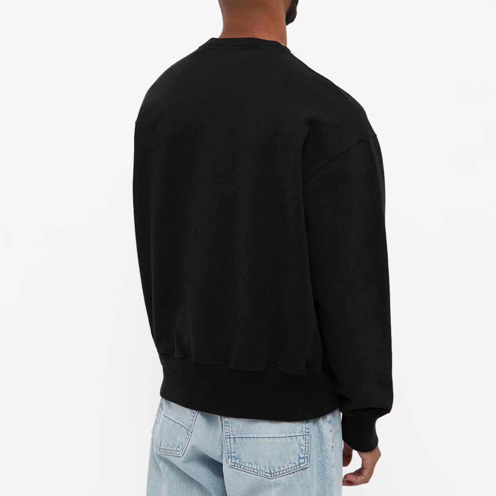 Our Legacy Slashed Base Patchwork Crew Sweat Black | END. (US)