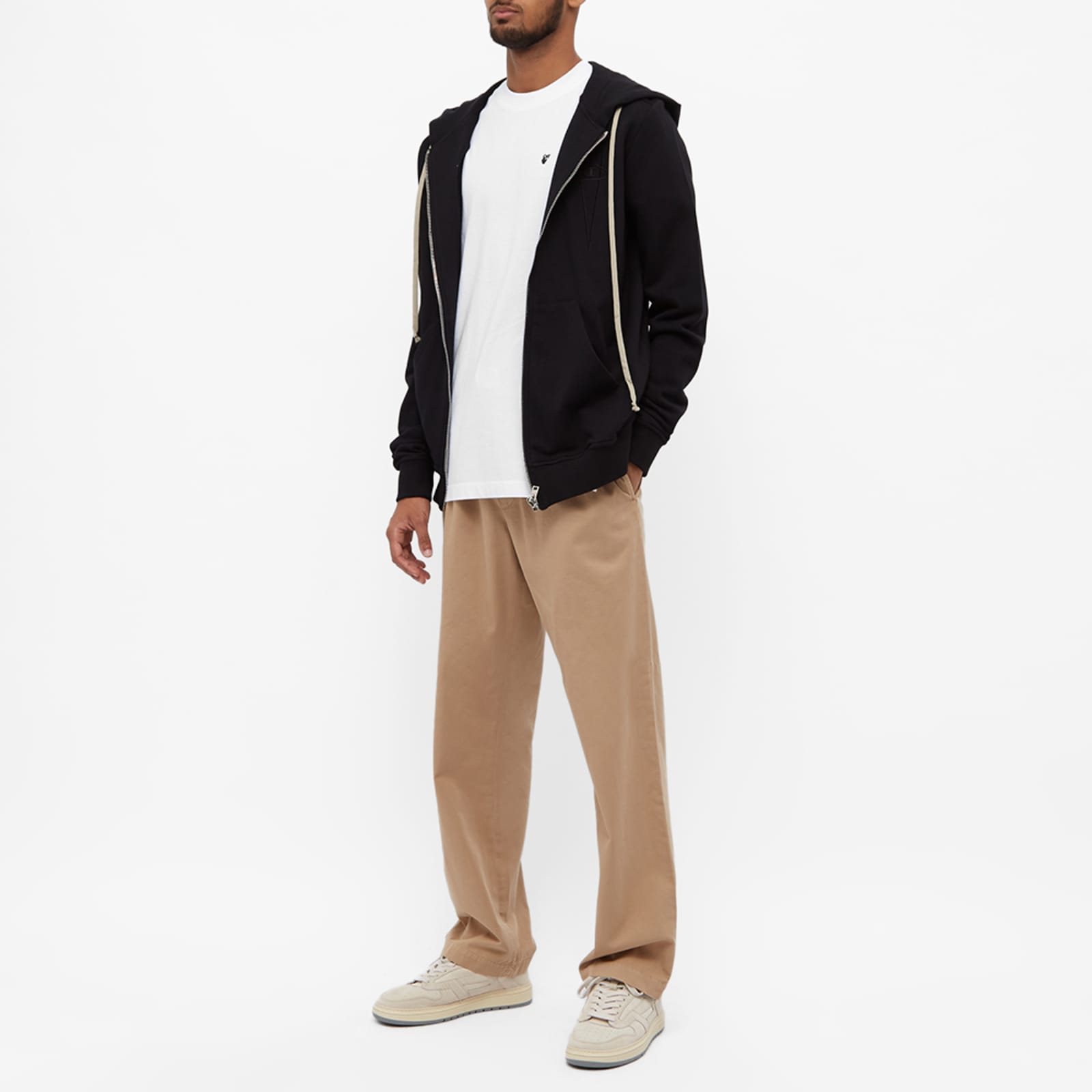 Off-White Slim OW Logo T-Shirt White | END.