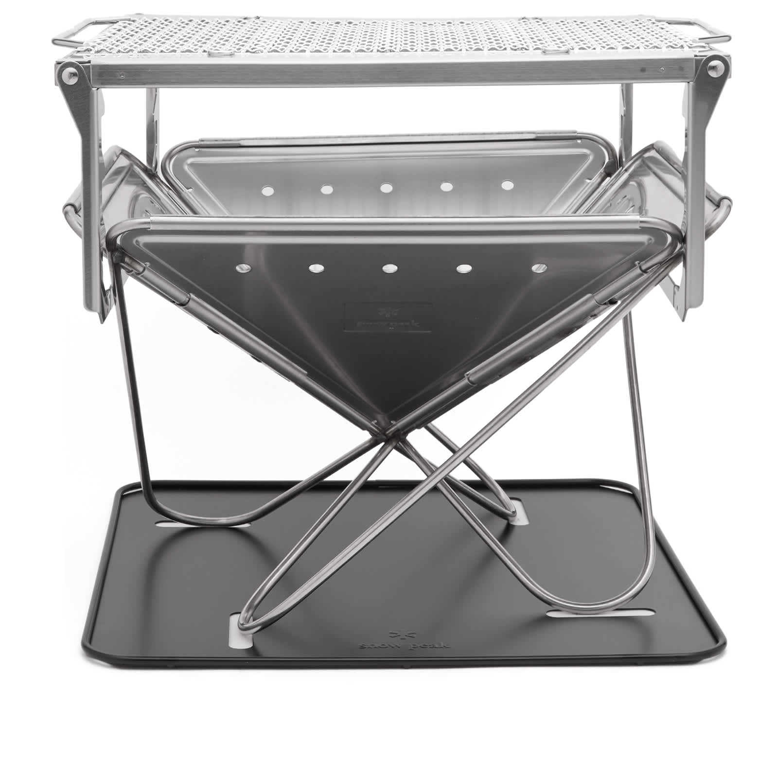 Snow Peak Takibi Fire & Grill Set Silver | END. (TW)