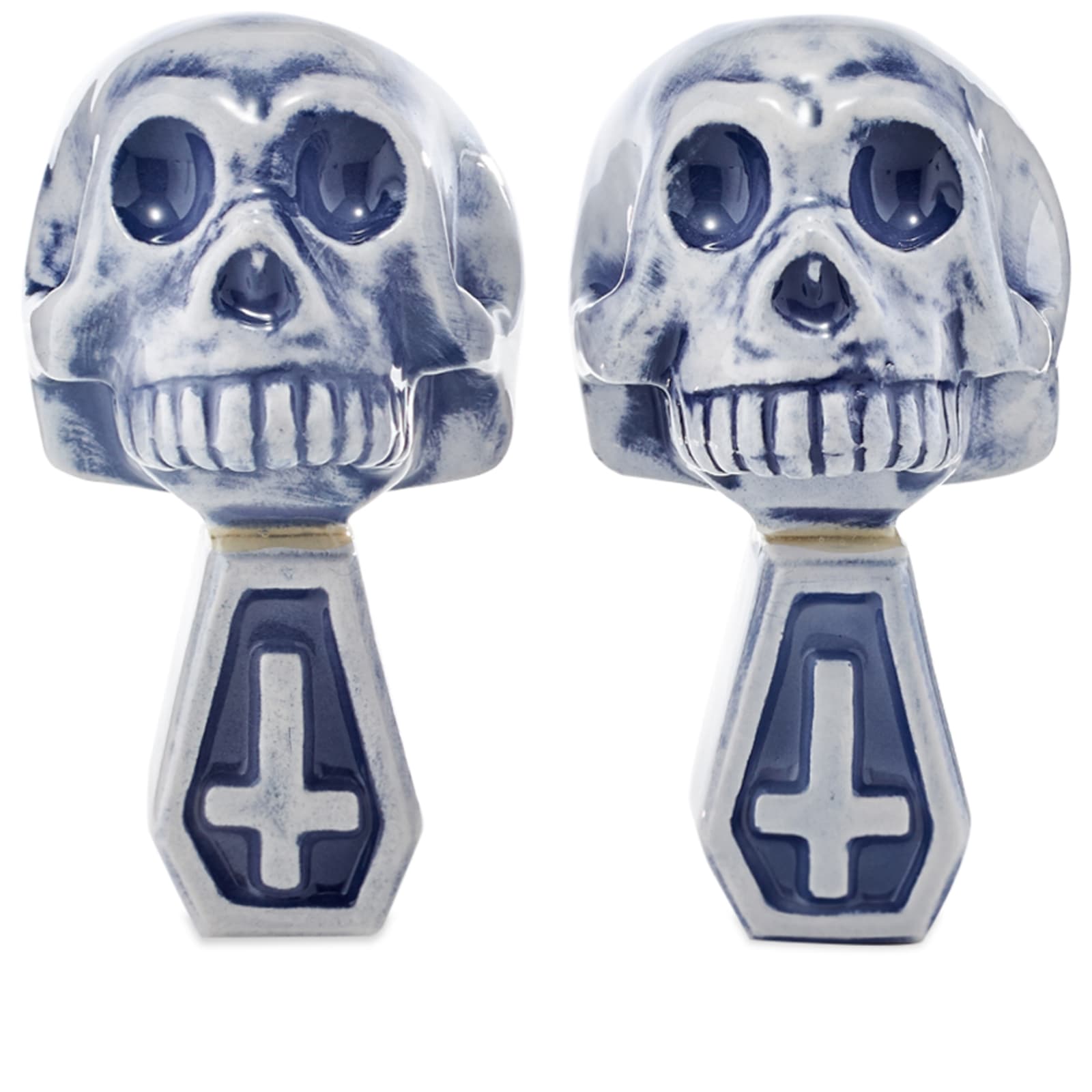 Neighborhood Booze Dual Skull Incense Chamber Blue | END. (US)