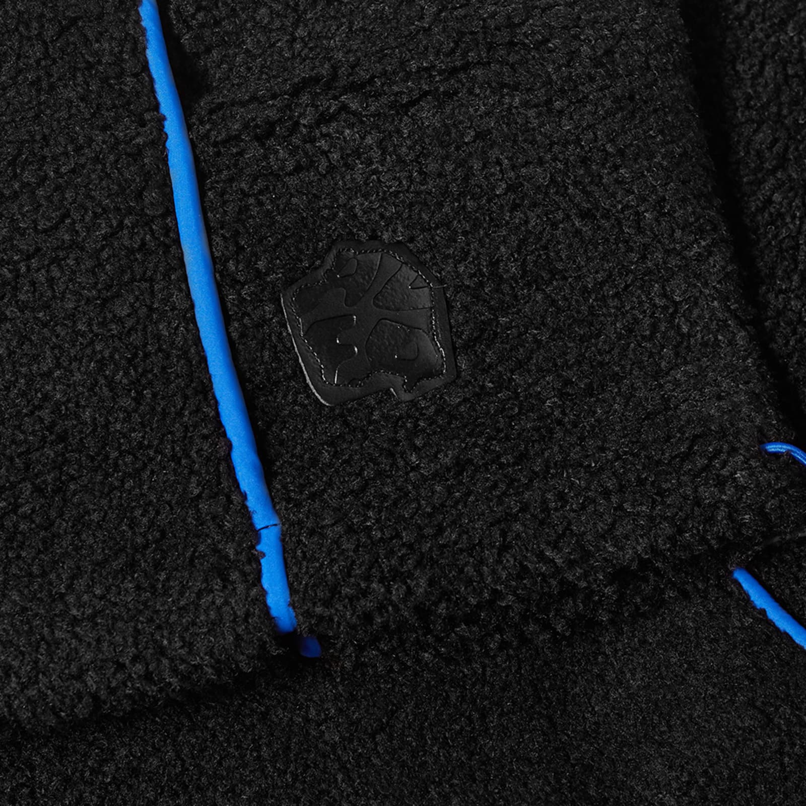 ADER Error Zip Neck Fleece Black | END.