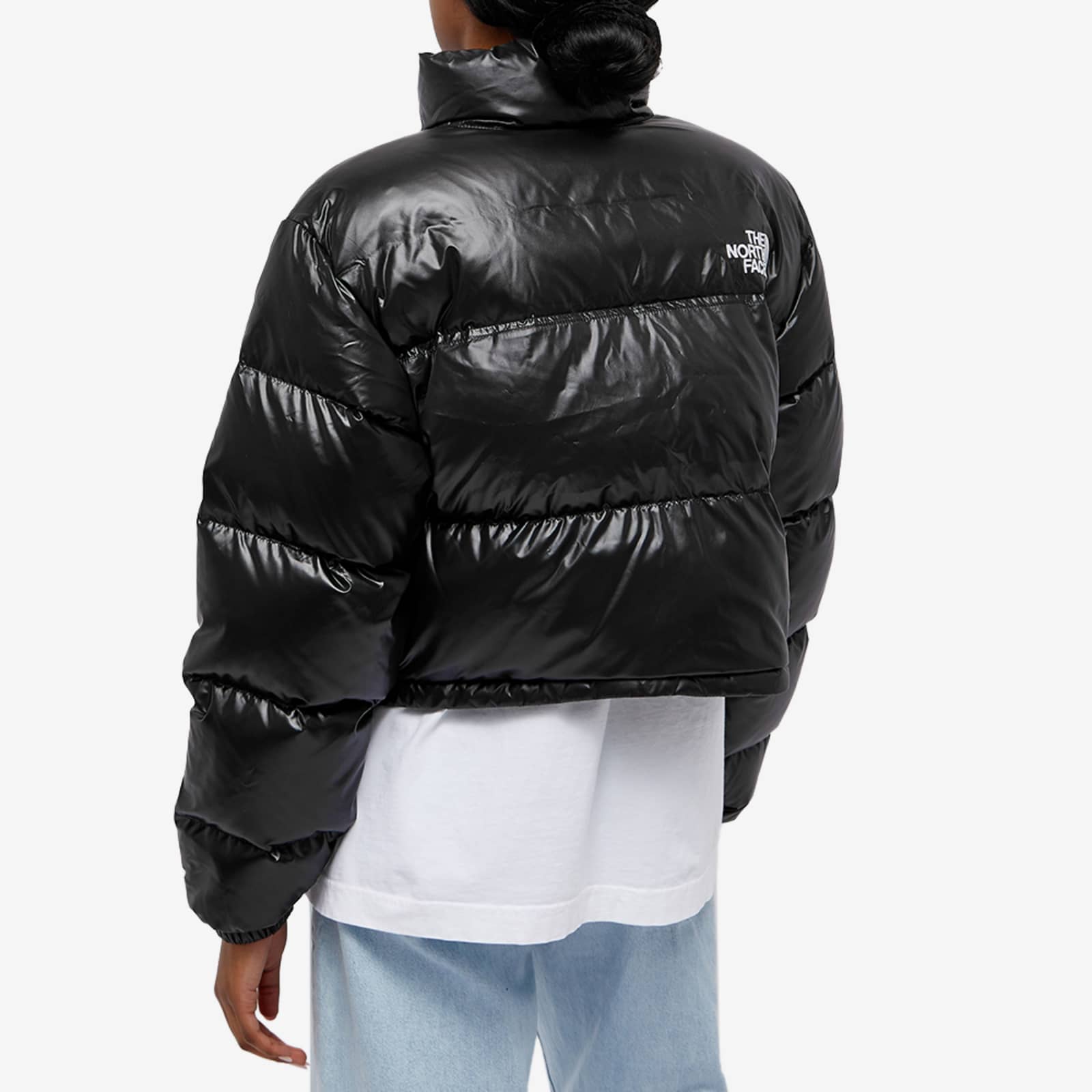 The North Face Nuptse Short Jacket Tnf Black | END.
