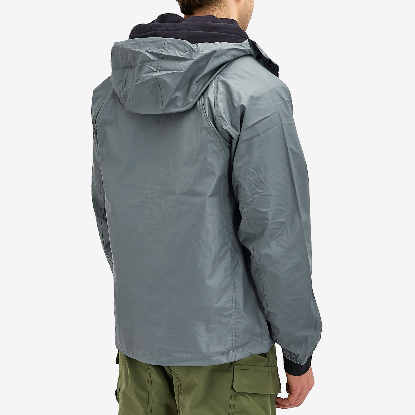 Purple Mountain Observatory Waxed Elements Jacket Folkstone Grey | END ...