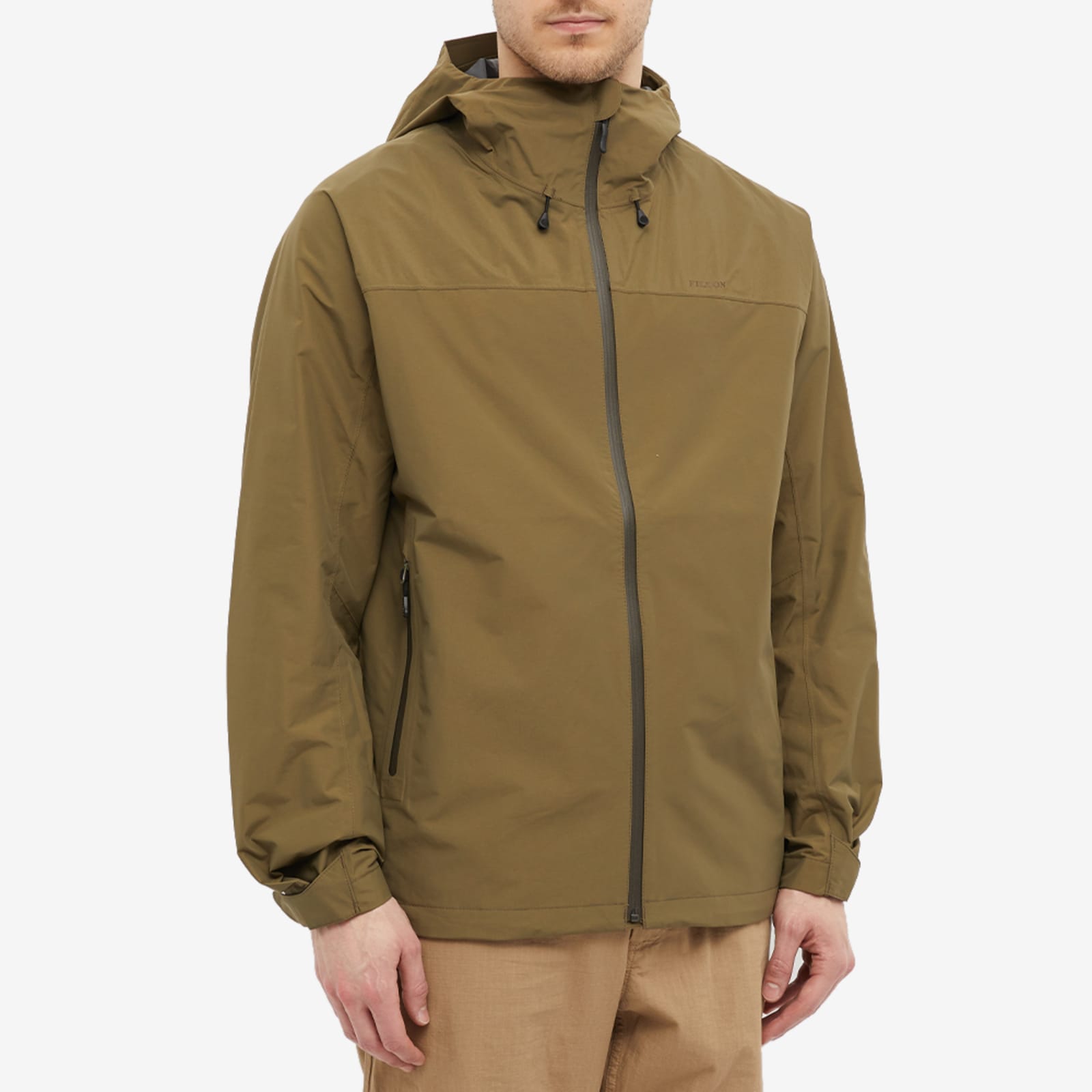 Filson Swiftwater Rain Jacket Field Olive | END. (US)