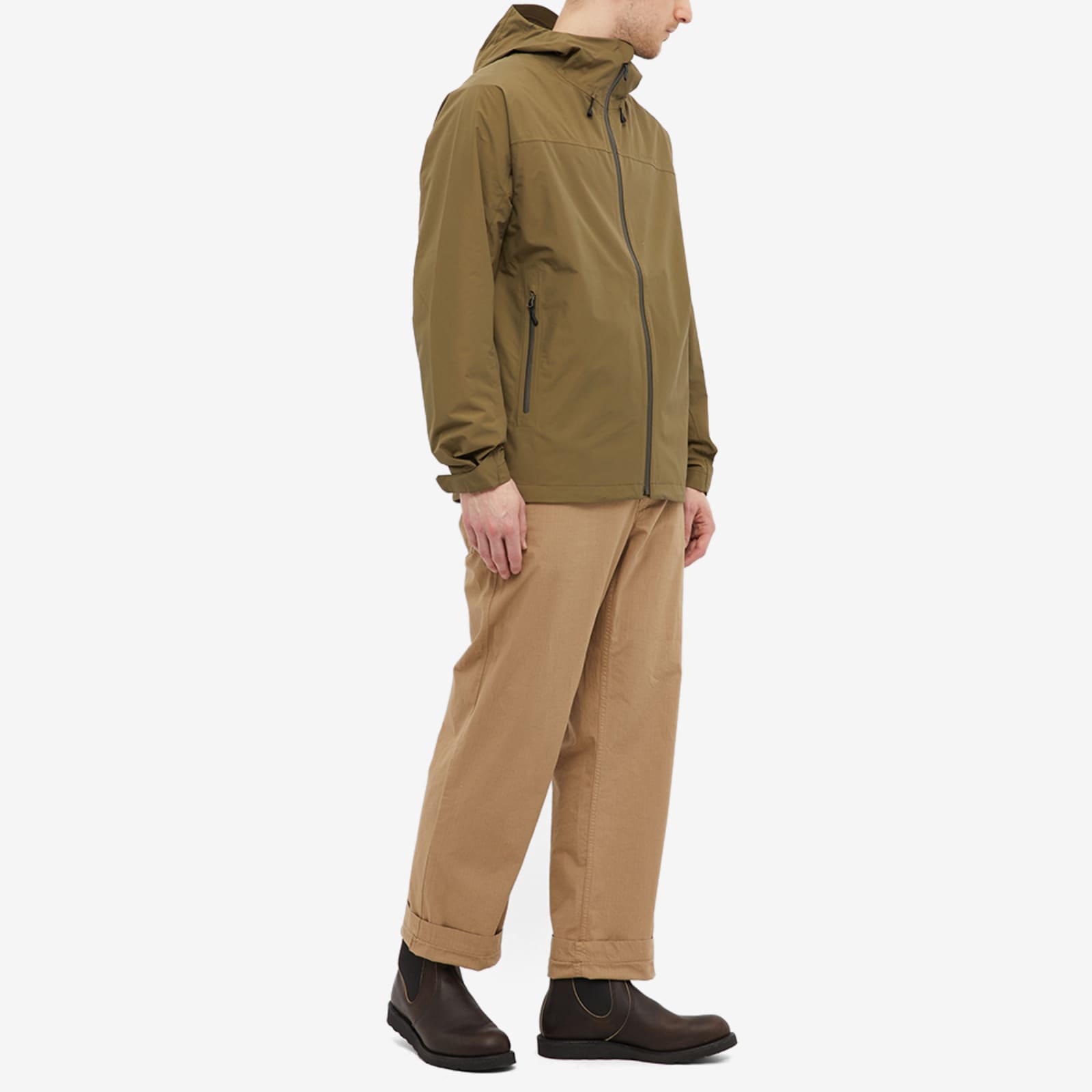 Filson Swiftwater Rain Jacket Field Olive | END. (US)