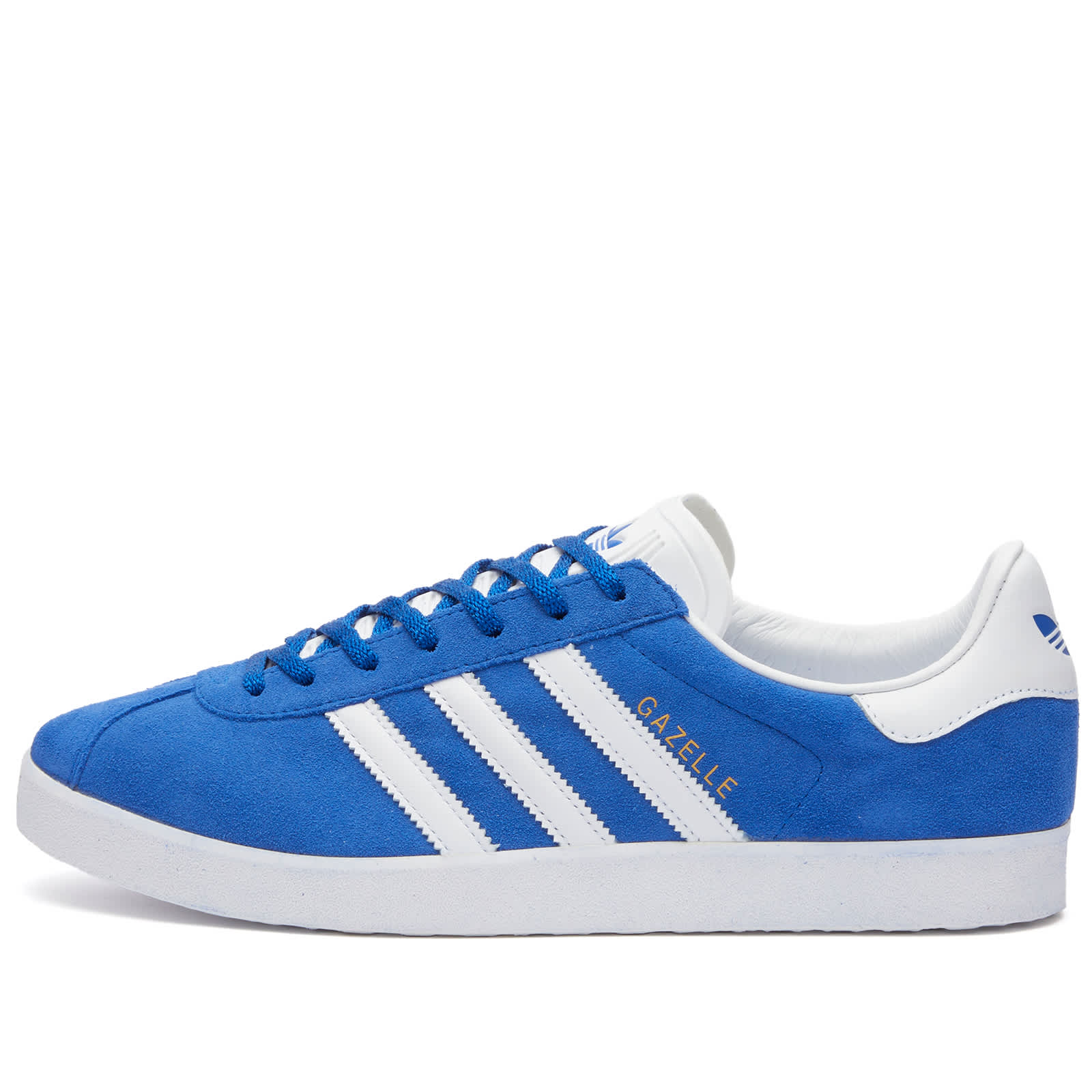 Adidas Gazelle 85 Blue, White & Gold | END. (US)