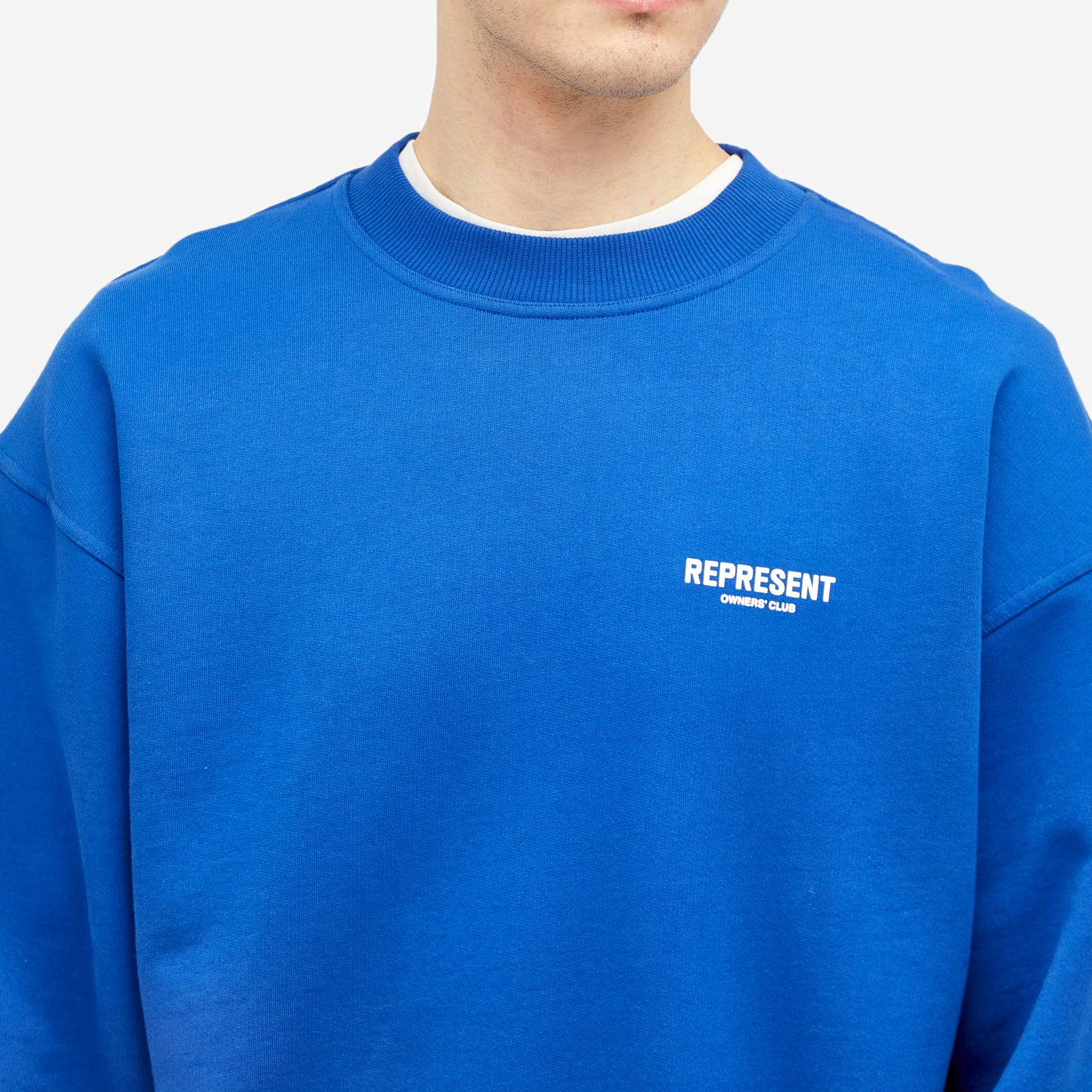 Represent Owners Club Sweatshirt Cobalt Blue | END.