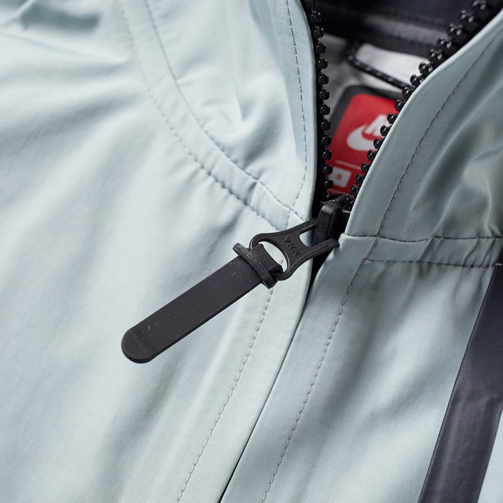 Nike Tech Fleece Shield Jacket Light Pumice & Black | END. (US)