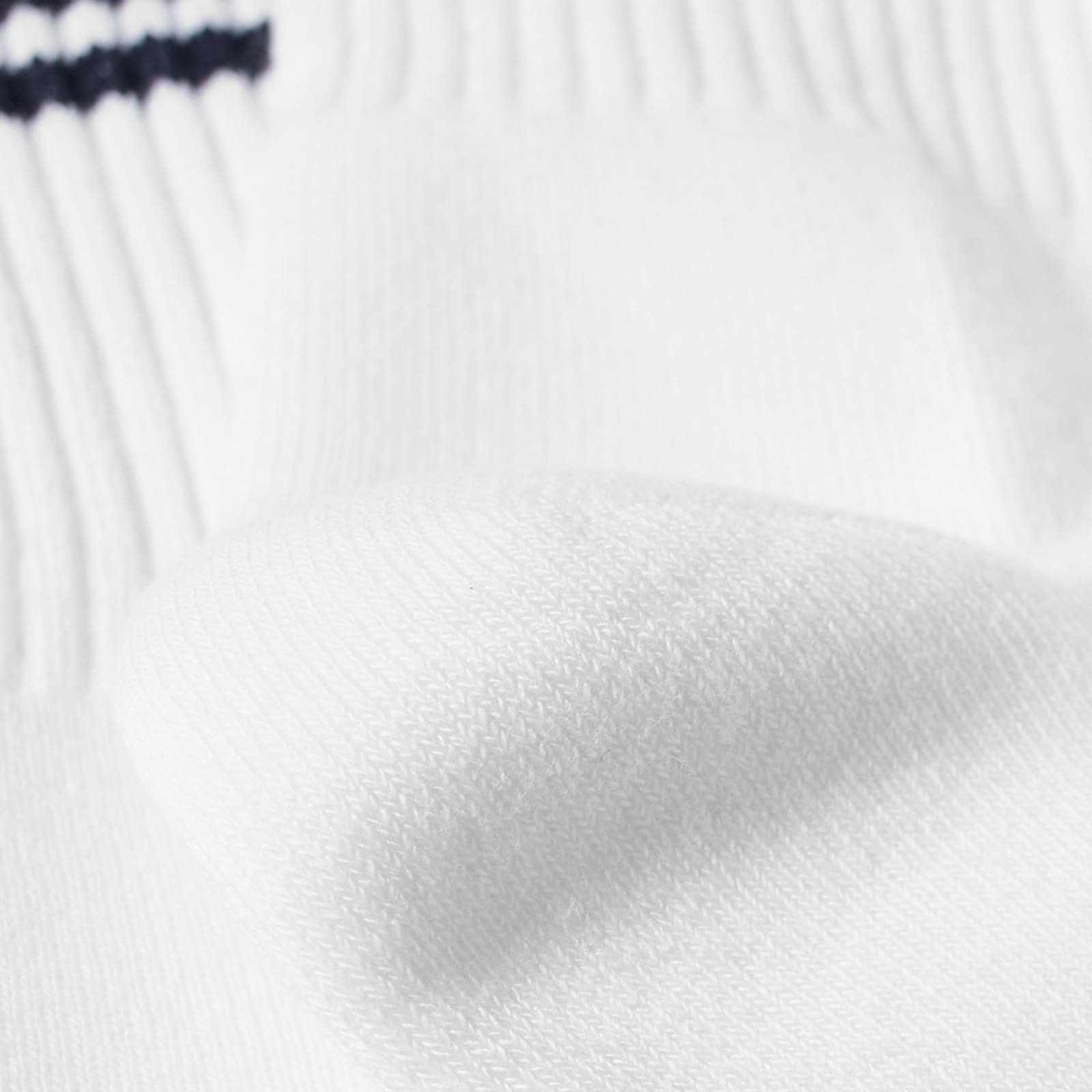 Wood Wood Con Sock - 2 Pack White & Navy | END.