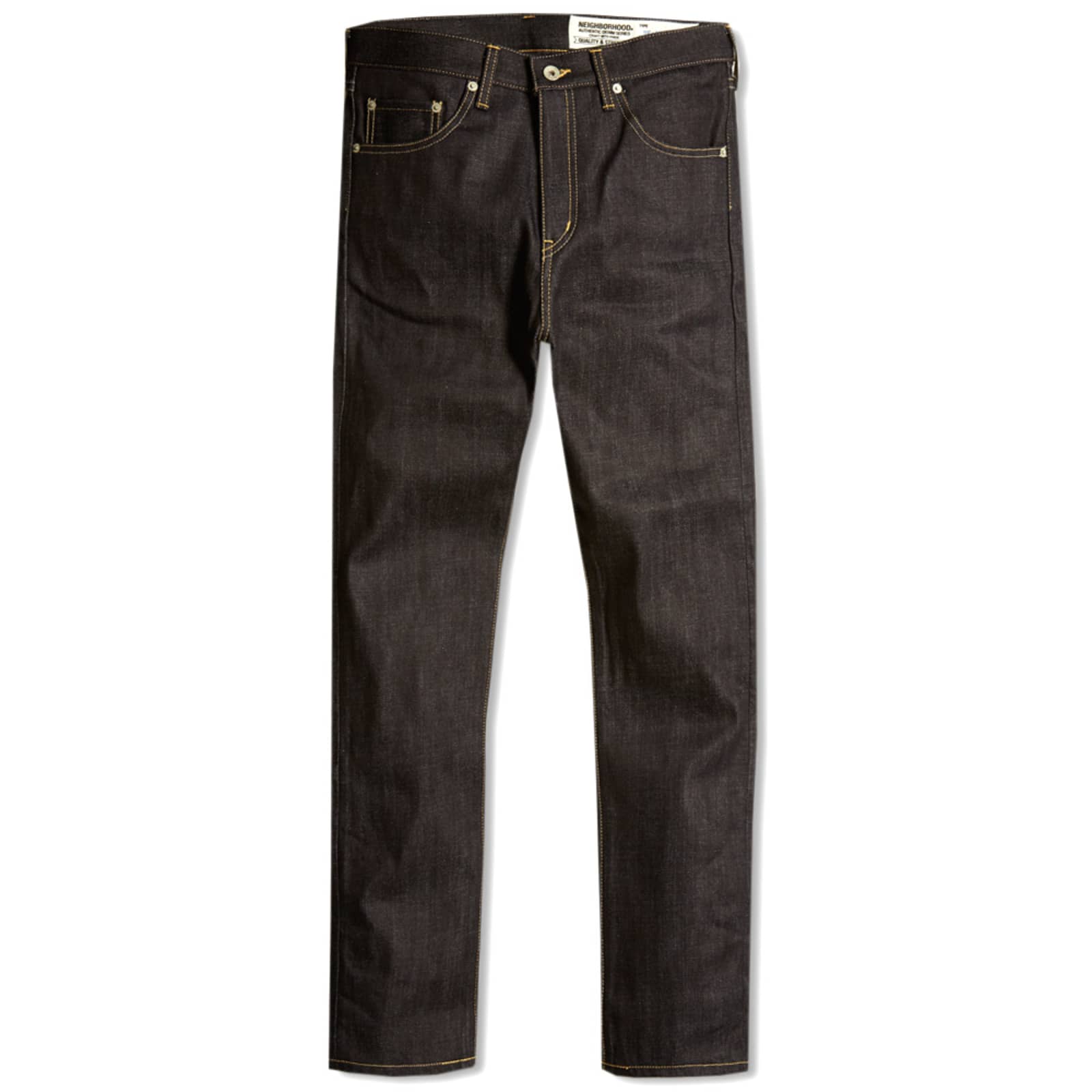 Neighborhood Rigid Deep Mid Jean Indigo | END.