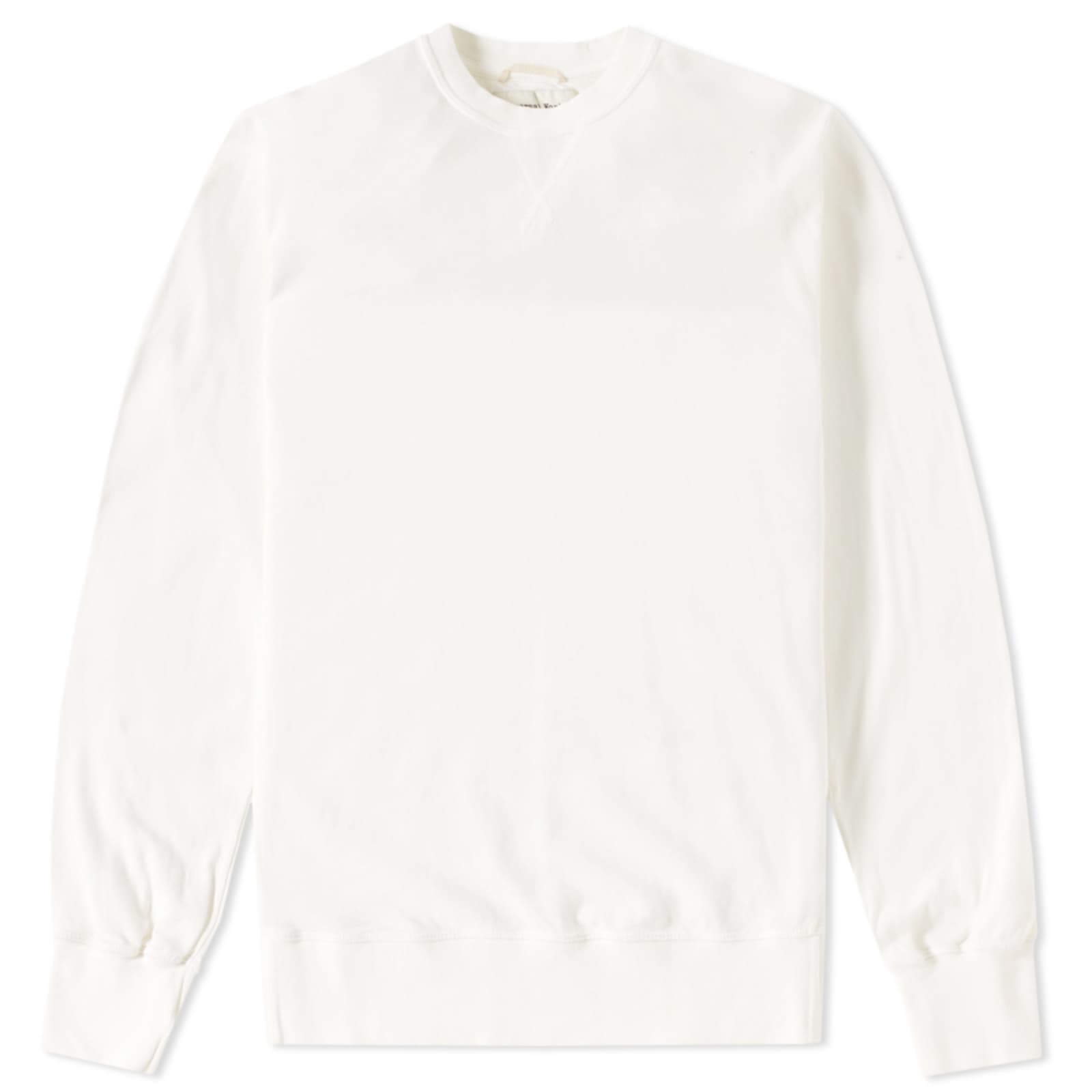 Universal Works Plain Heskin Crew Sweat Natural END NL 