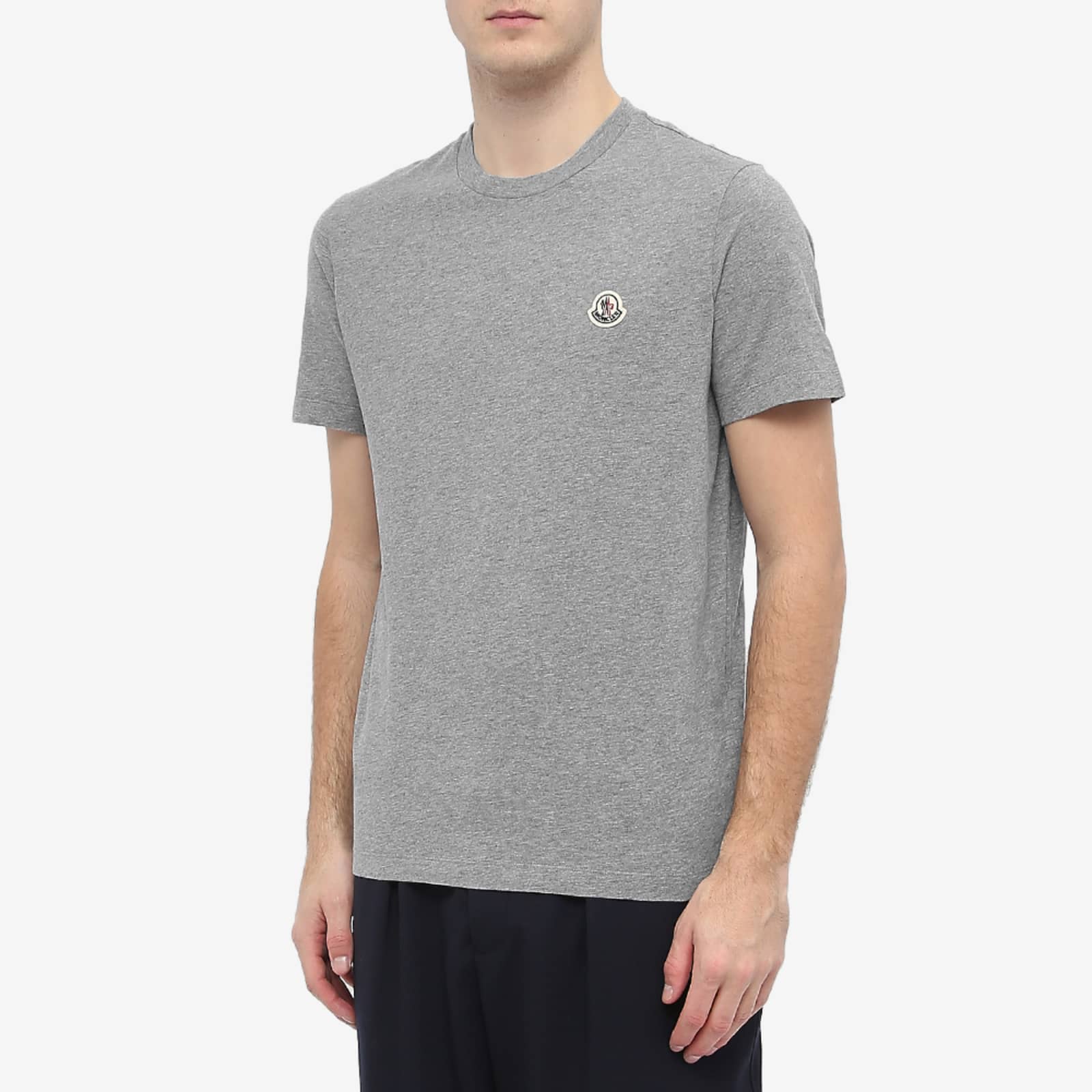 Moncler Logo T-Shirt - 3 Pack White, Black & Grey | END. (US)