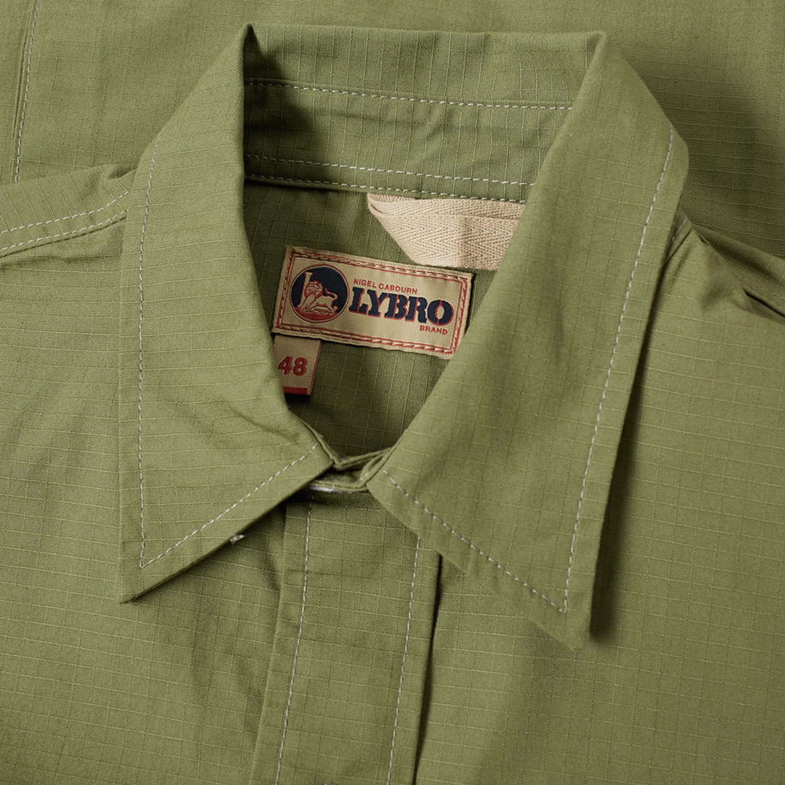 Nigel Cabourn Lybro Mountain Division Shirt Jacket Army | END. (US)