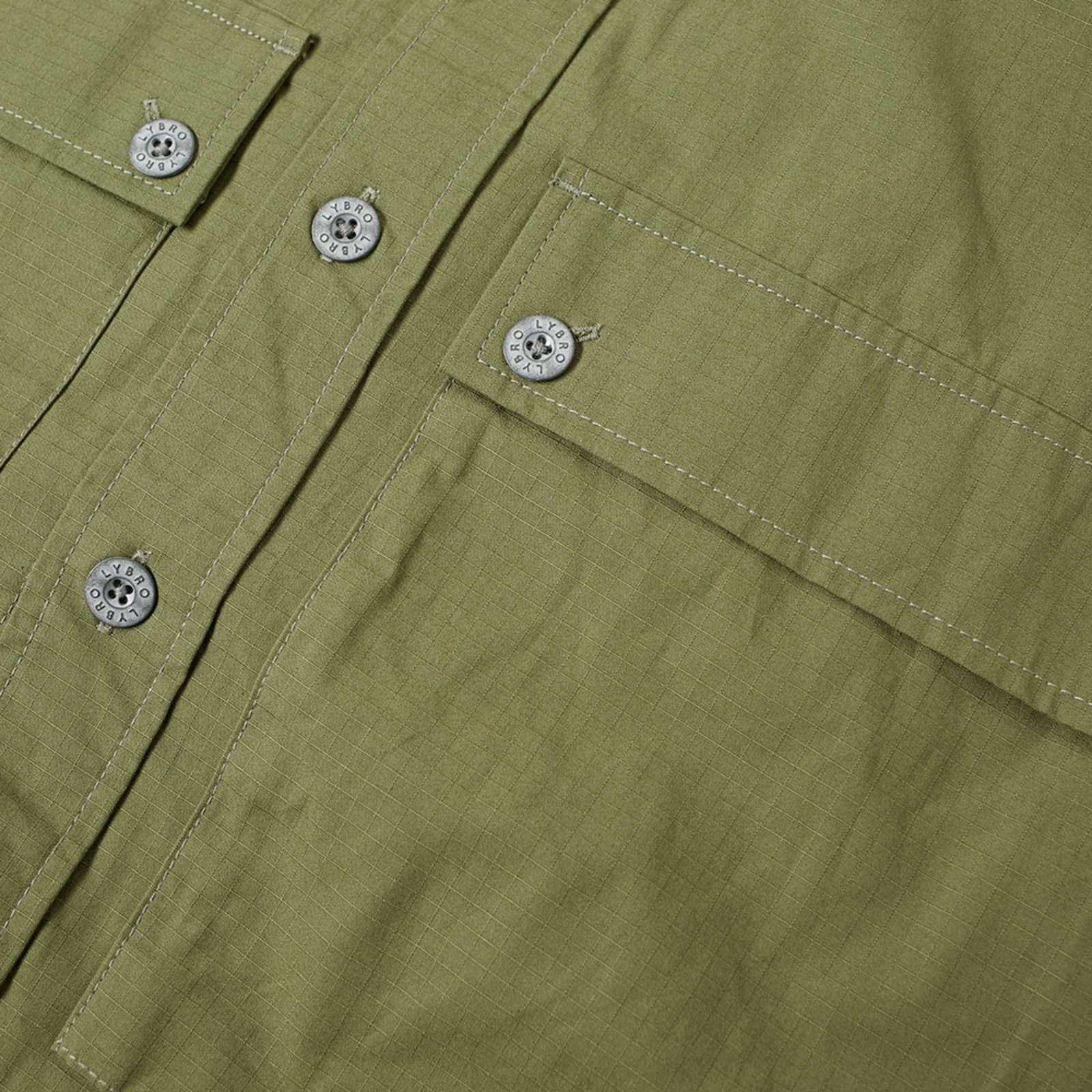 Nigel Cabourn Lybro Mountain Division Shirt Jacket Army | END. (US)