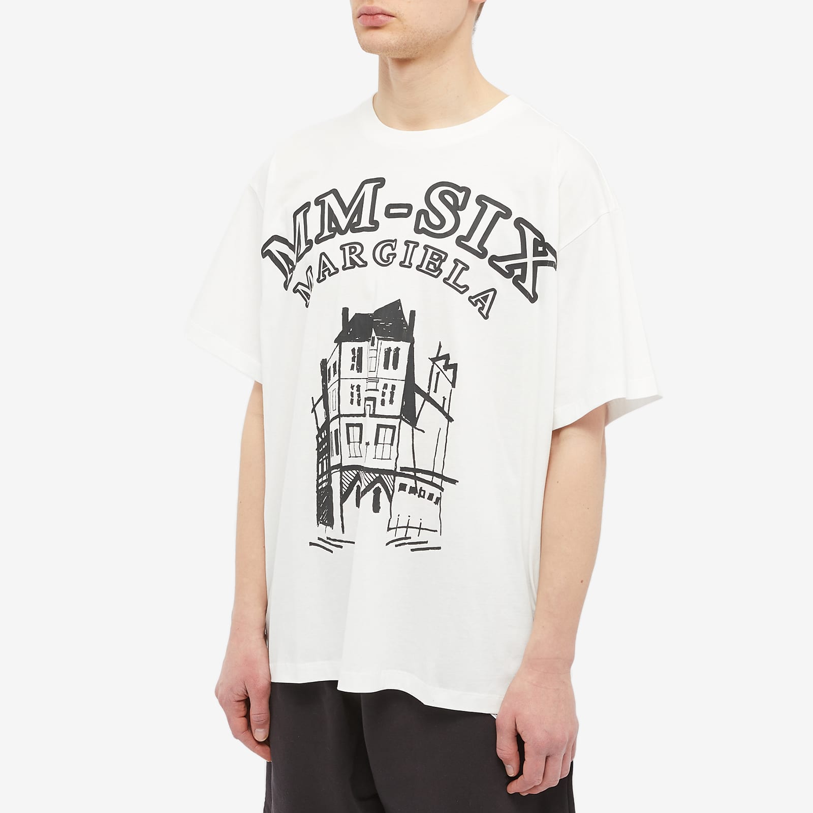 MM6 Maison Margiela MM-Six T-Shirt Off White | END. (US)