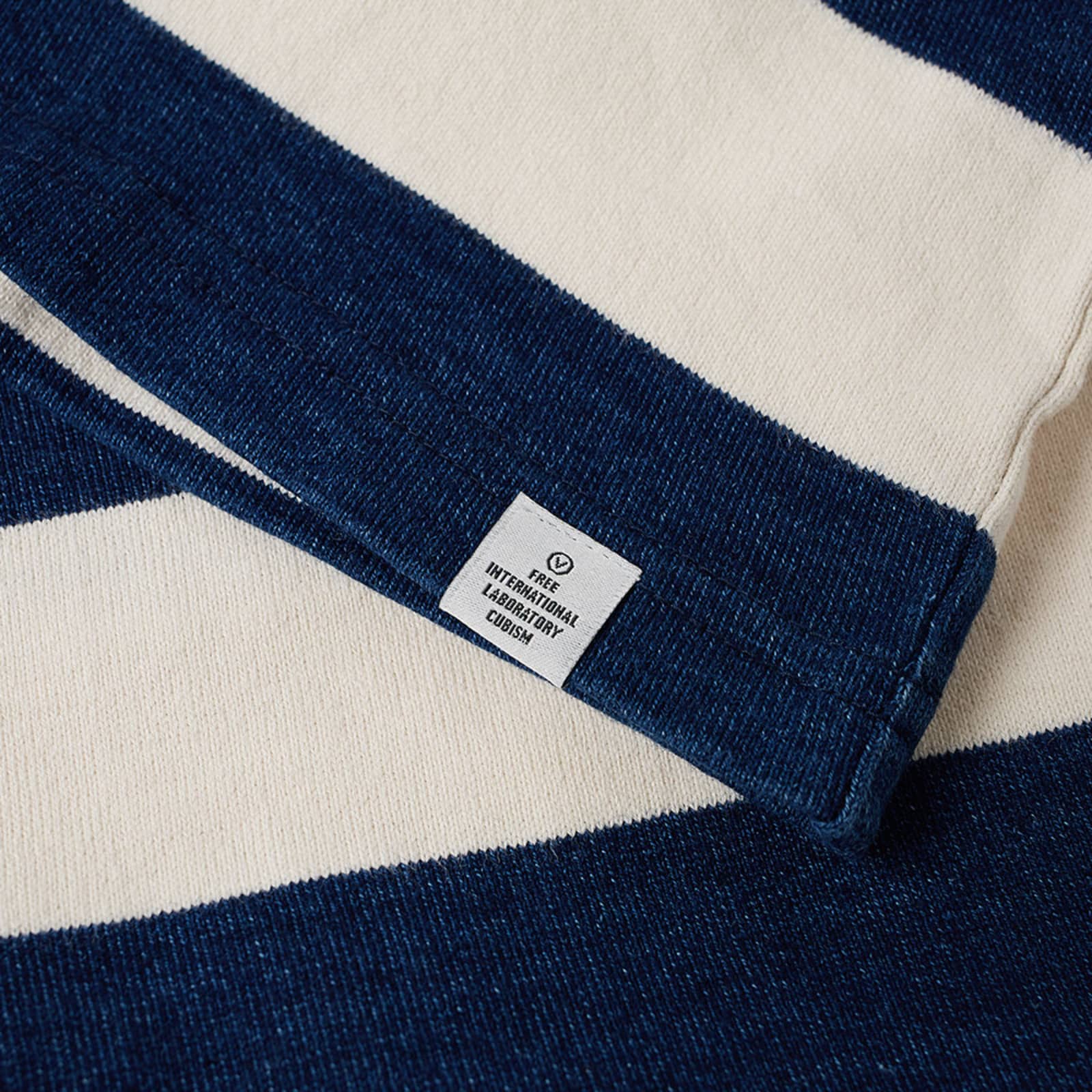 Visvim Wide Border Tee Indigo | END. (US)