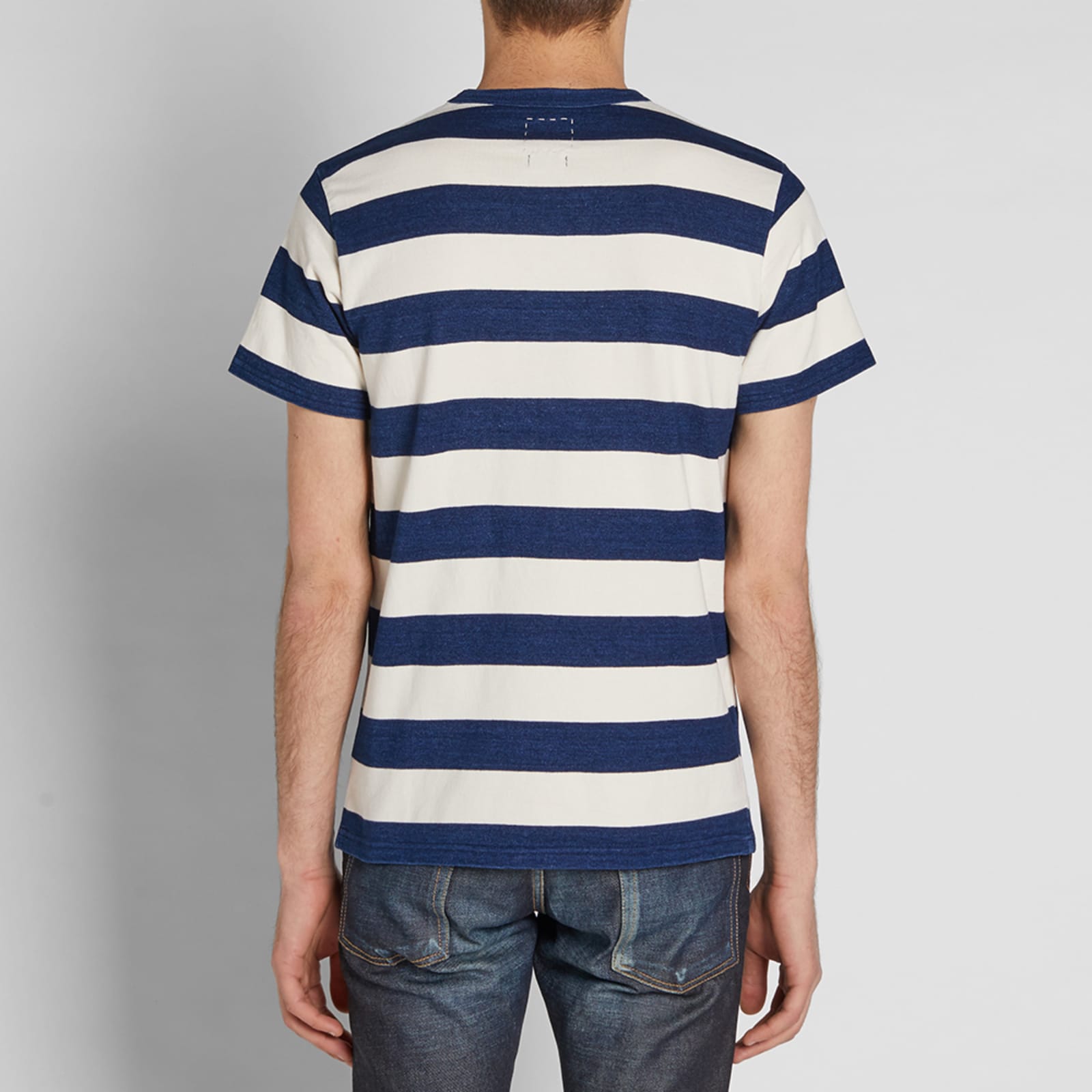 Visvim Wide Border Tee Indigo | END. (US)