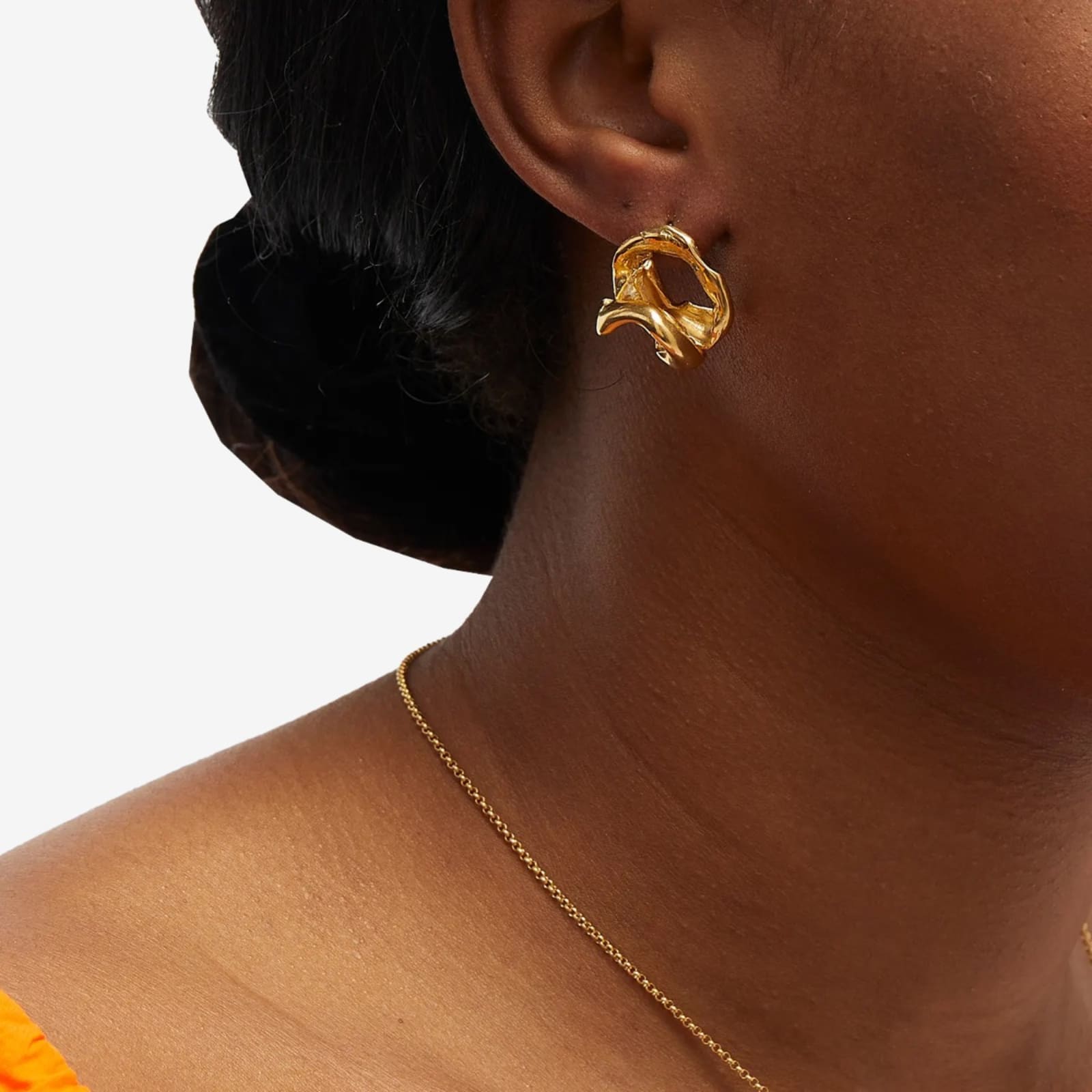 Simuero Rodeo Earrings Gold | END. (GB)