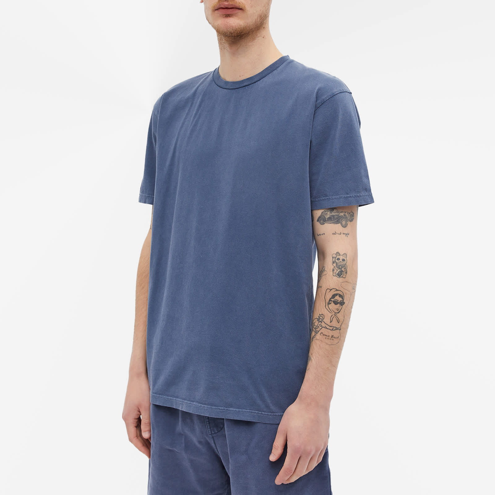 Colorful Standard Classic Organic T-Shirt Neptune Blue | END. (AT)