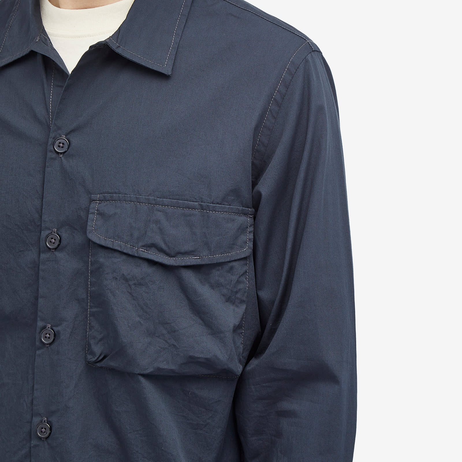 Universal Works Field Shirt Navy | END.