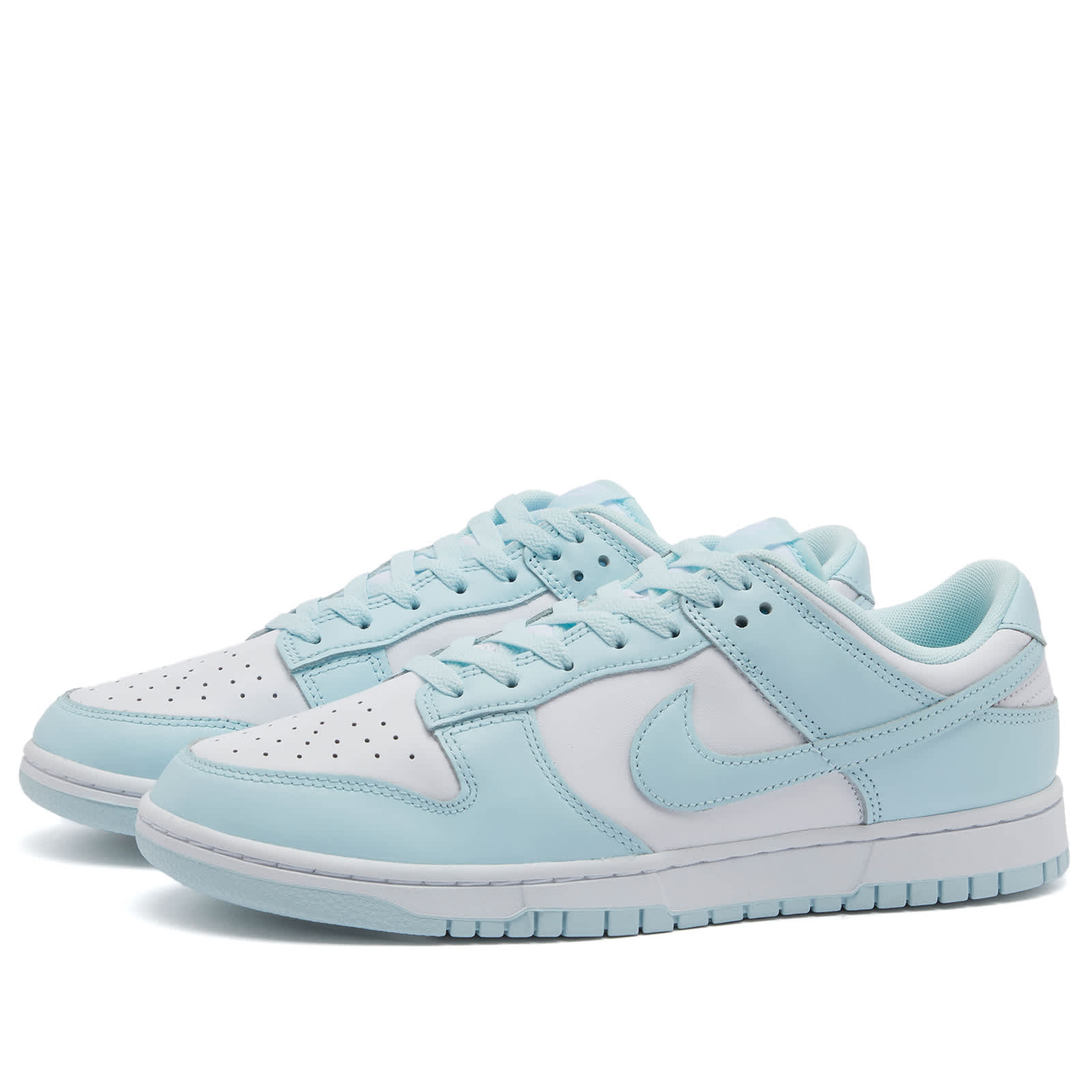 Nike Dunk Low Retro White & Glacier Blue | END. (GB)