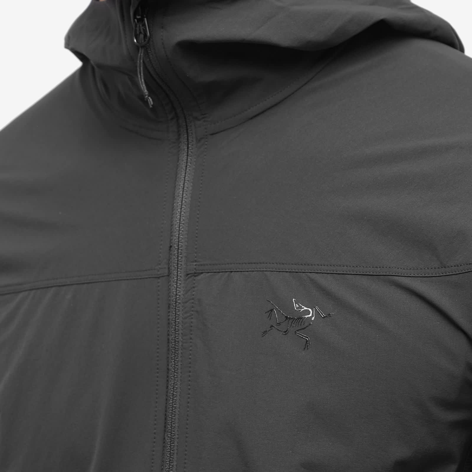 Arc'teryx Gamma Lightweight Softshell Hooded Jacket Black | END. (SE)