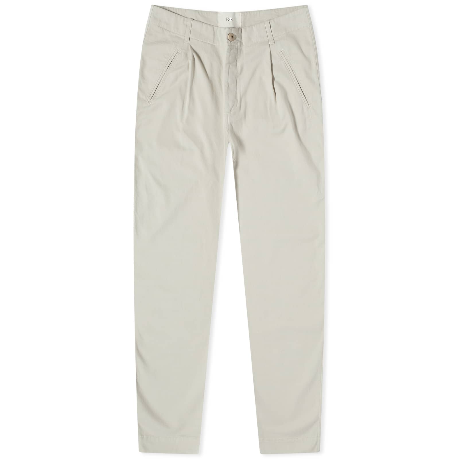 Folk Twill Assembly Pant Stone Brushed Twill | END. (KR)