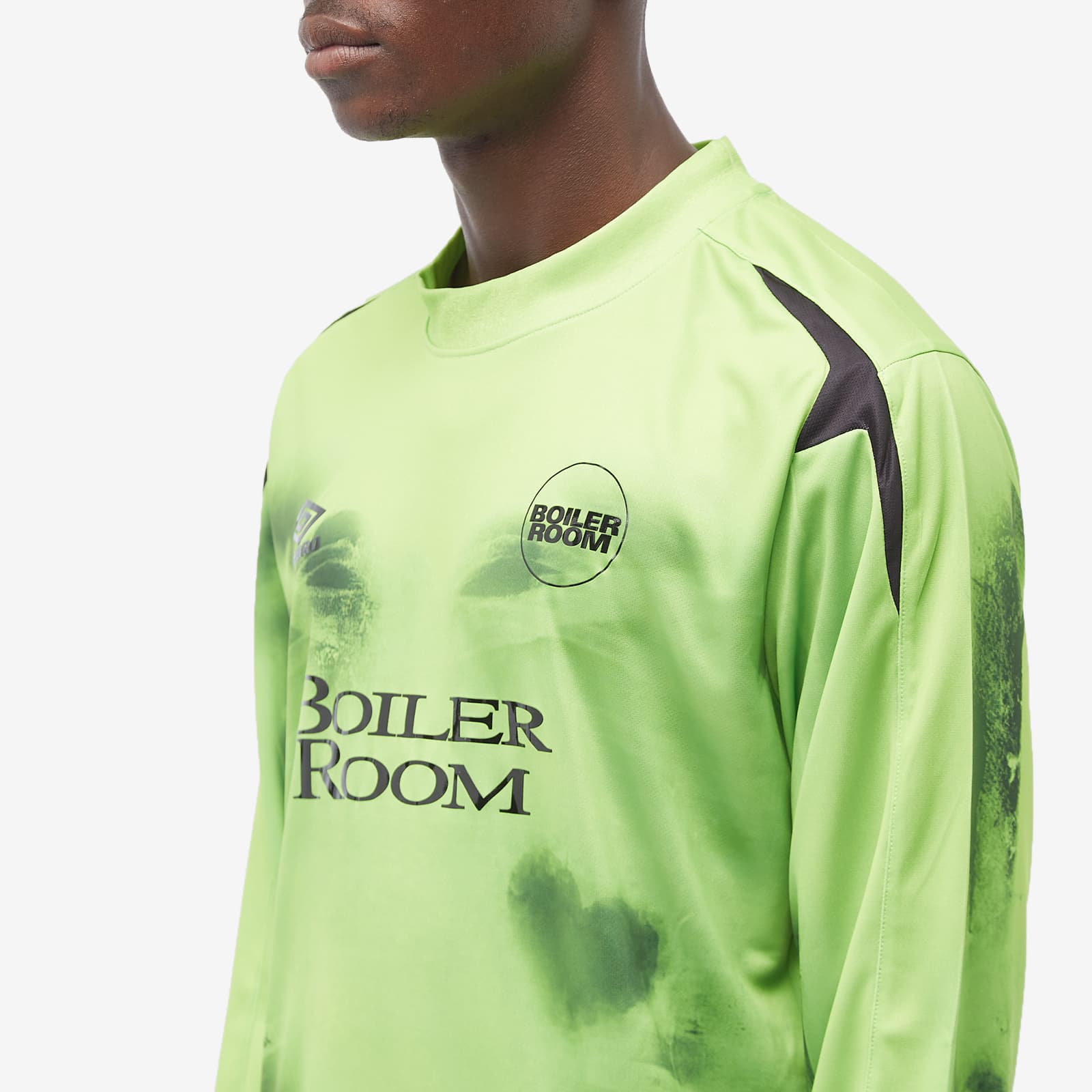 Boiler Room Bolier Room x Umbro Goalkeeper Jersey Safety Yellow | END. (JP)