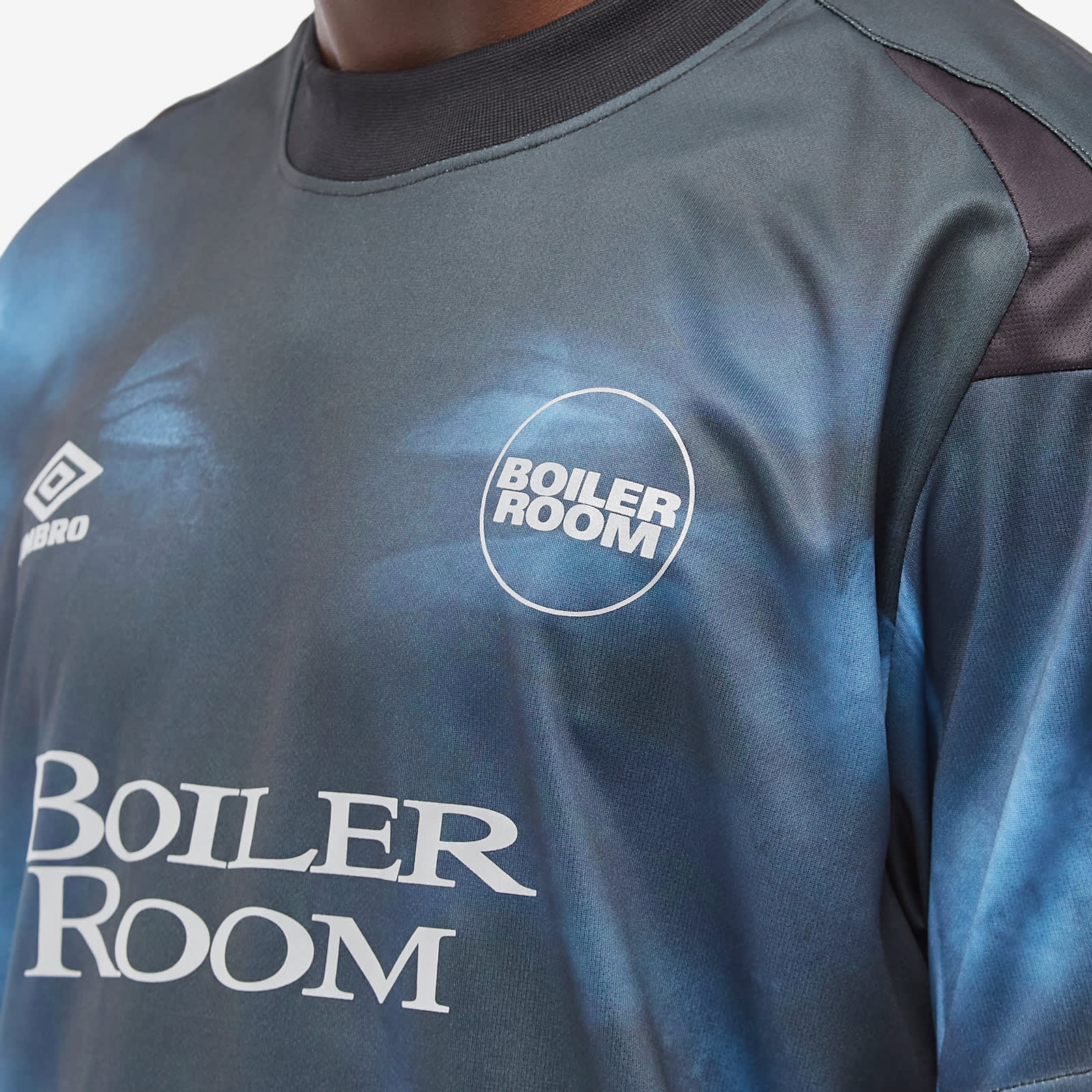 Boiler Room Boiler Room x Umbro Football Jersey Black | END. (AU)