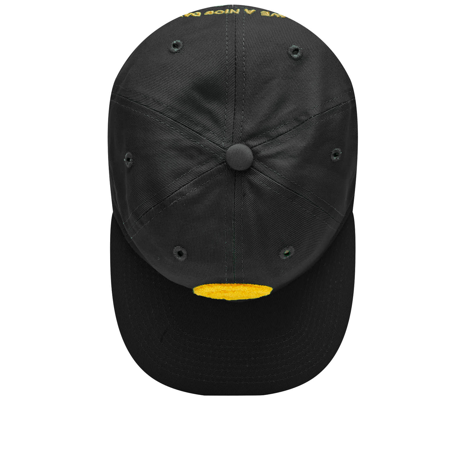 MARKET Smiley Upside Down 6 Panel Cap Black | END. (GB)