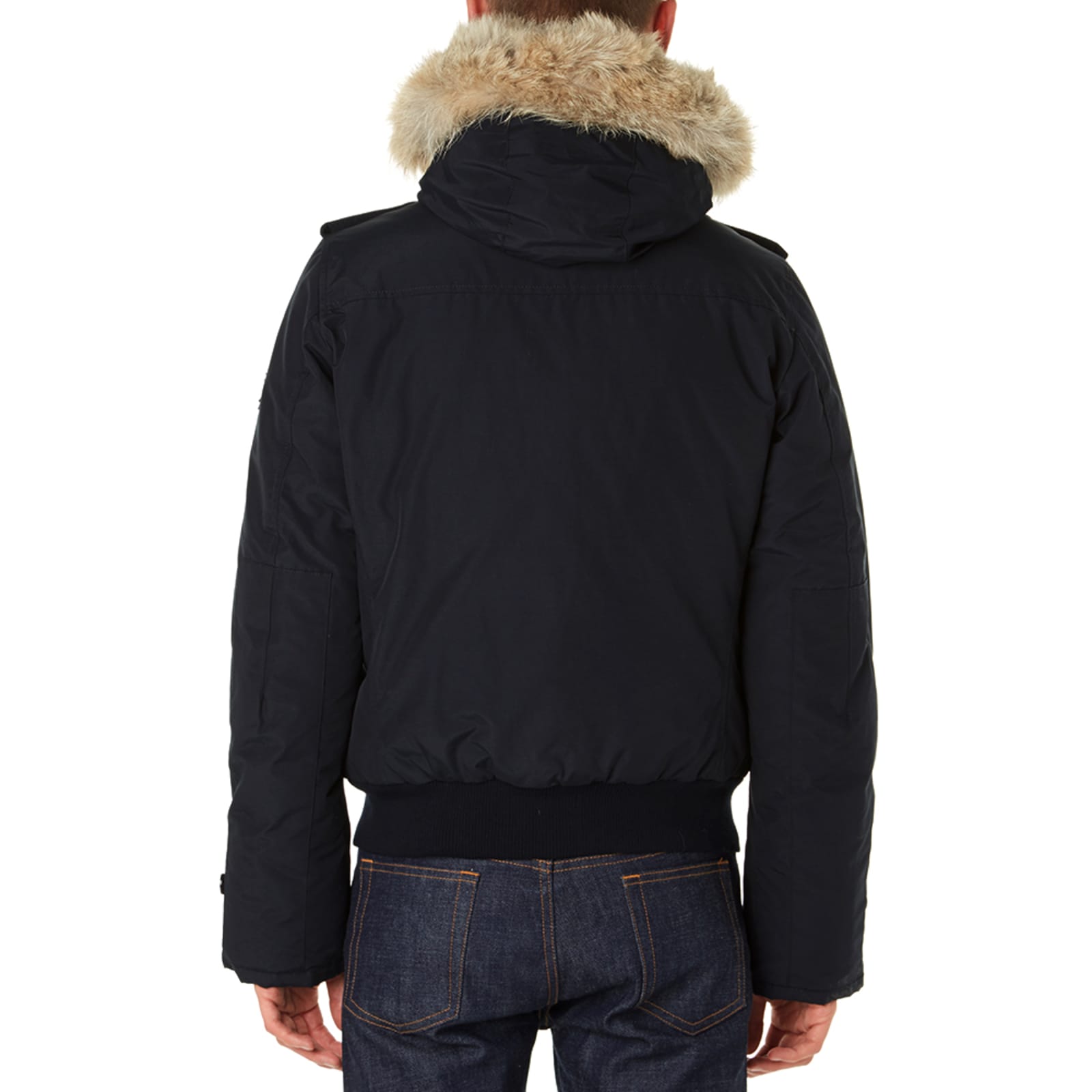 Woolrich x Tokihito Polar Bomber Jacket Dark Navy | END. (US)