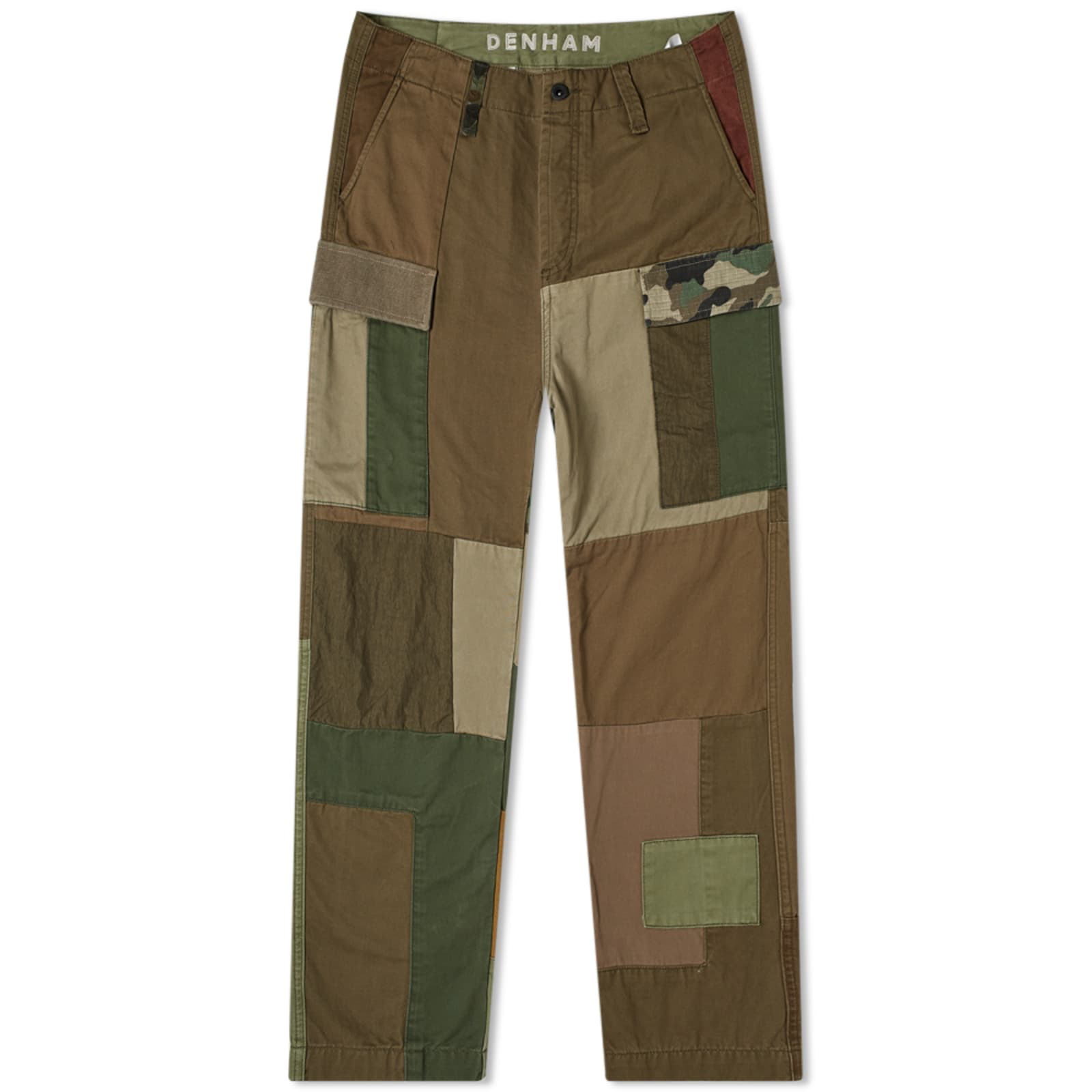 DENHAM Patch Work Cargo Pant Ivy Green | END.