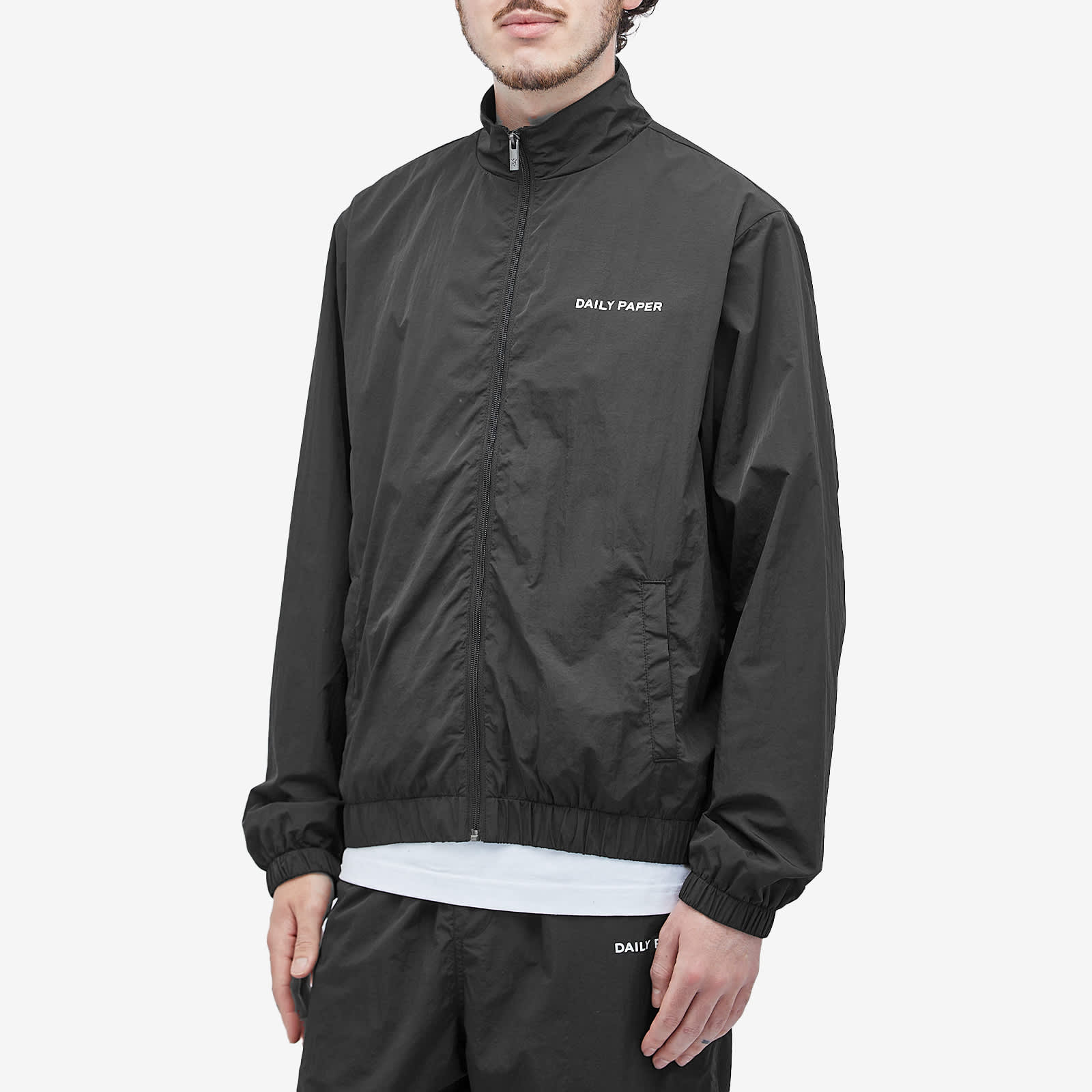 Daily Paper Eward Track Jacket Black | END. (US)