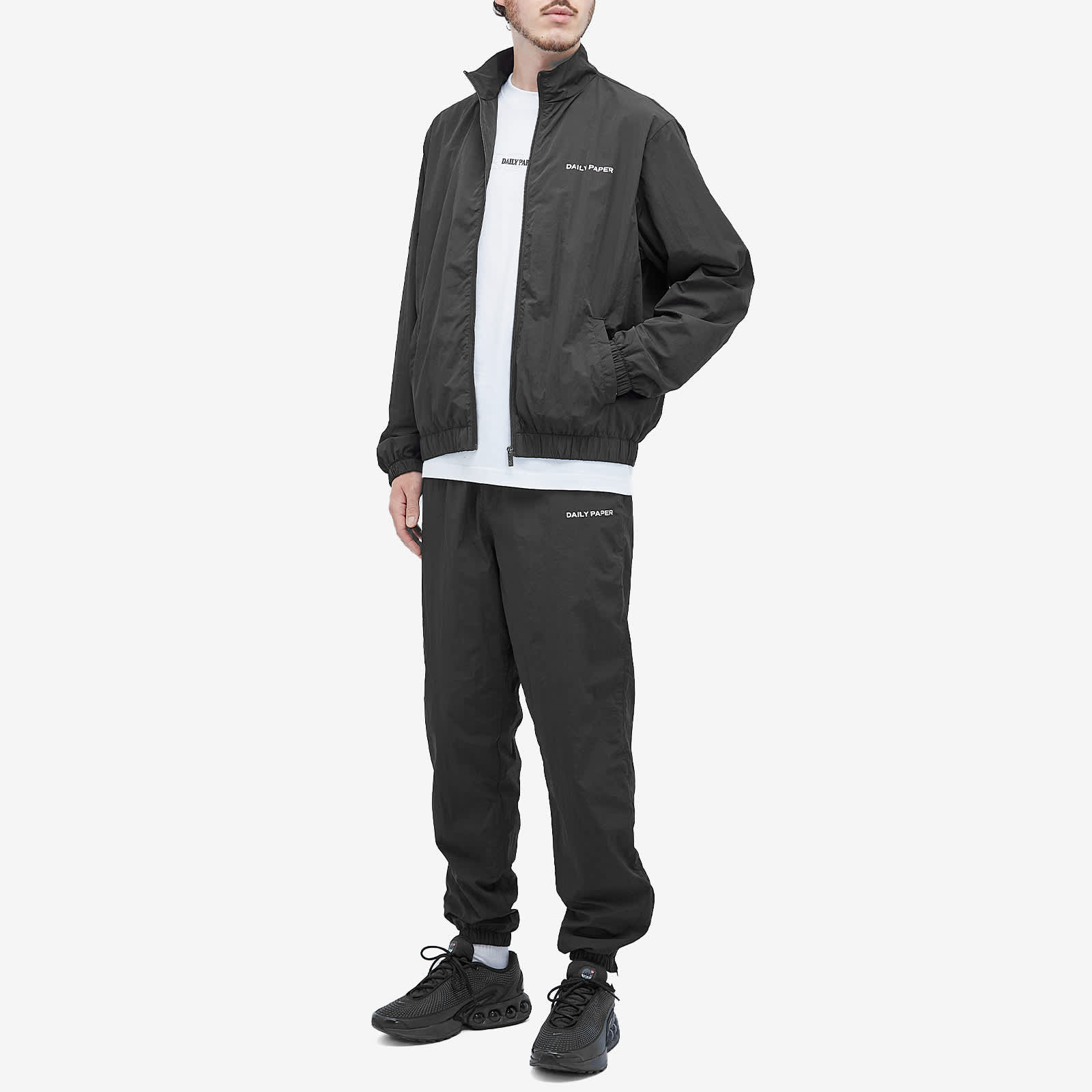 Daily Paper Eward Track Jacket Black | END. (US)
