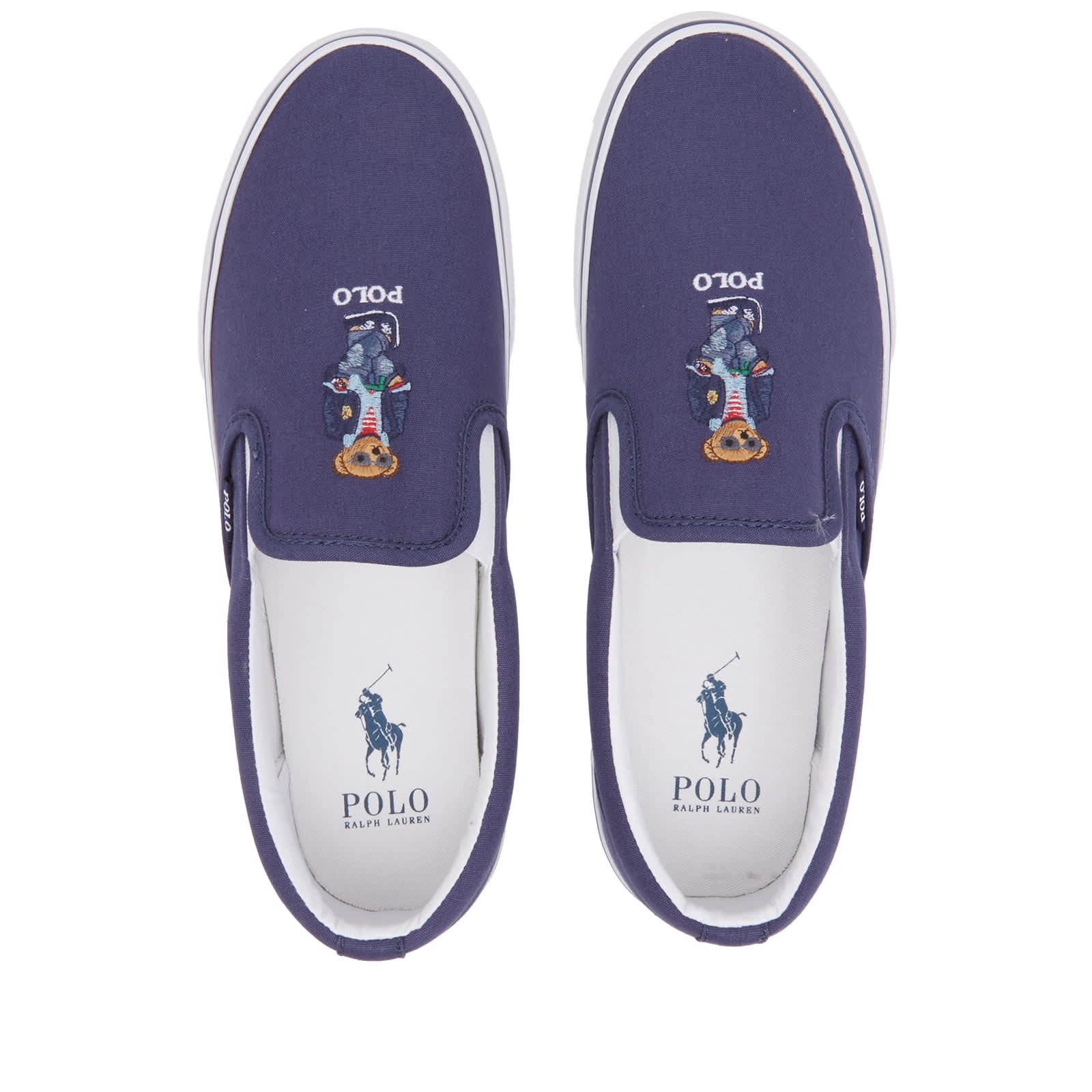 Polo Ralph Lauren Keaton Slip On Sneaker Navy | END. (US)